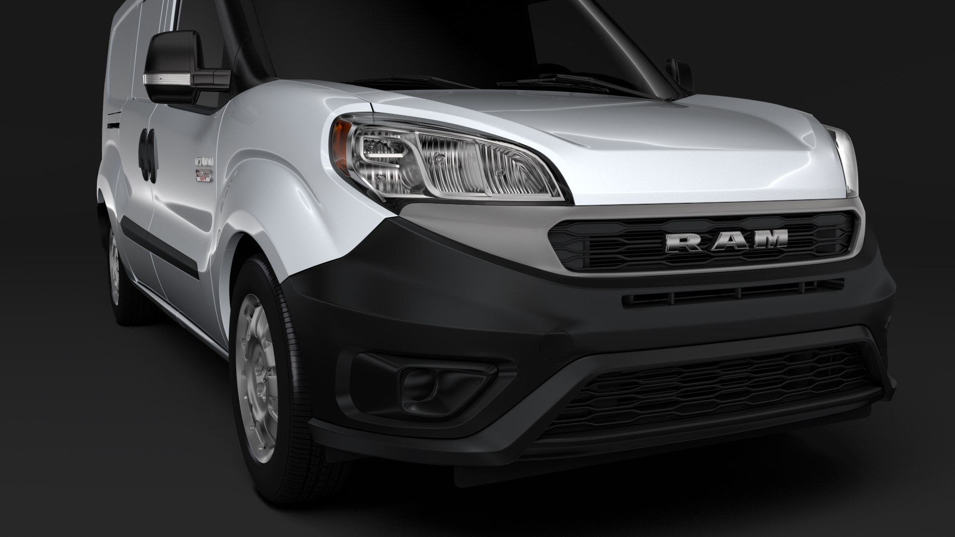 3D Ram Promaster City Tradesman Model - TurboSquid 1360656