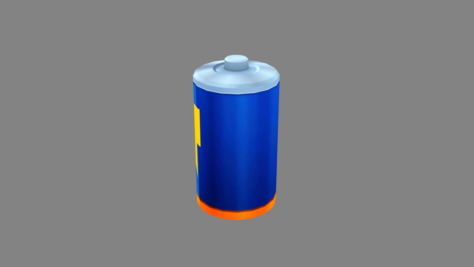 Cartoon Battery Low-poly 3D Model 3D Model - TurboSquid 2115566