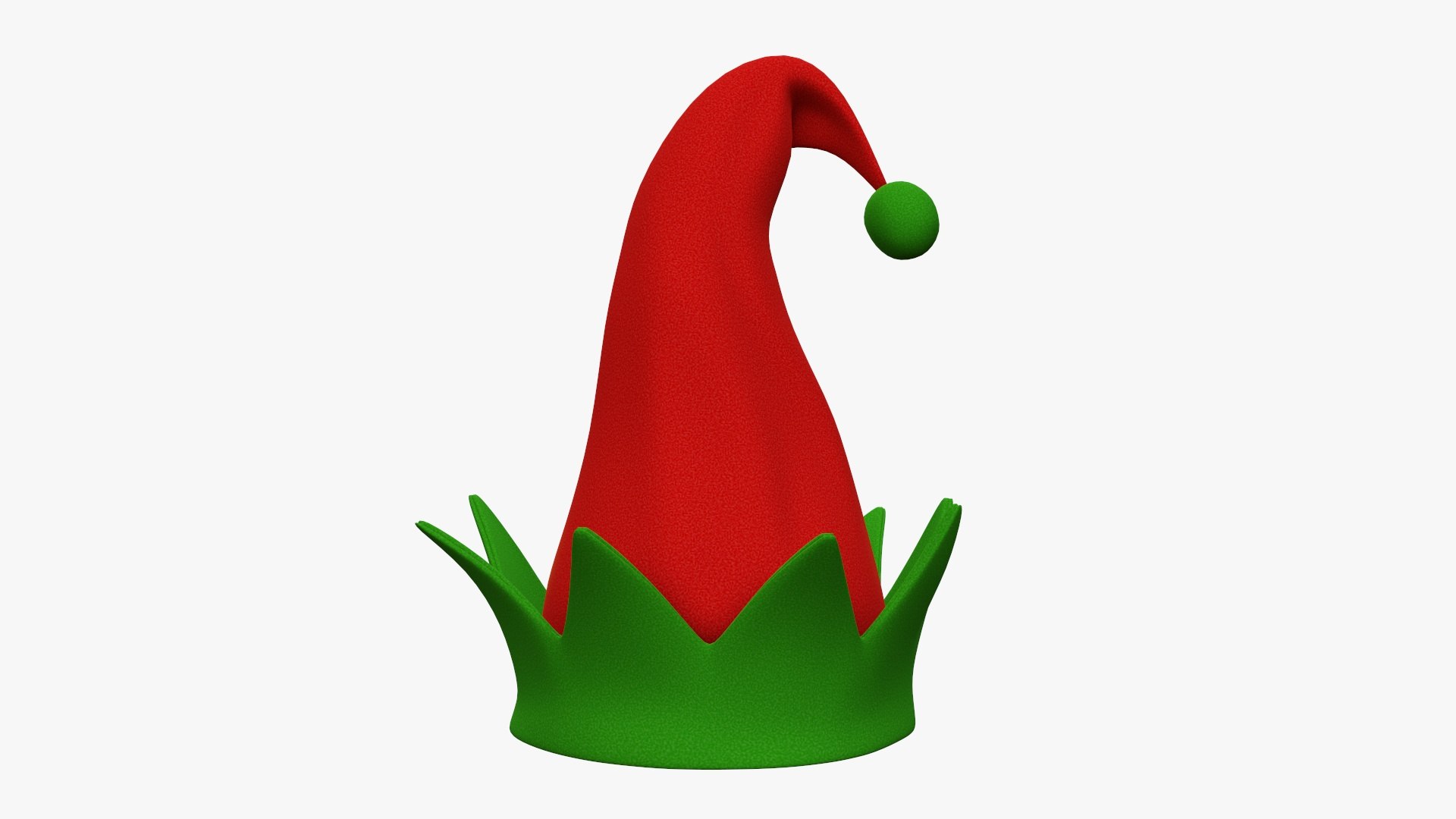 Elf Hat 3D - TurboSquid 1645063
