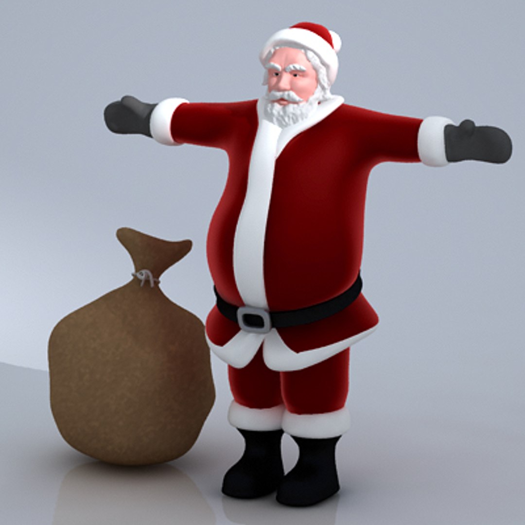Santa Claus C4d