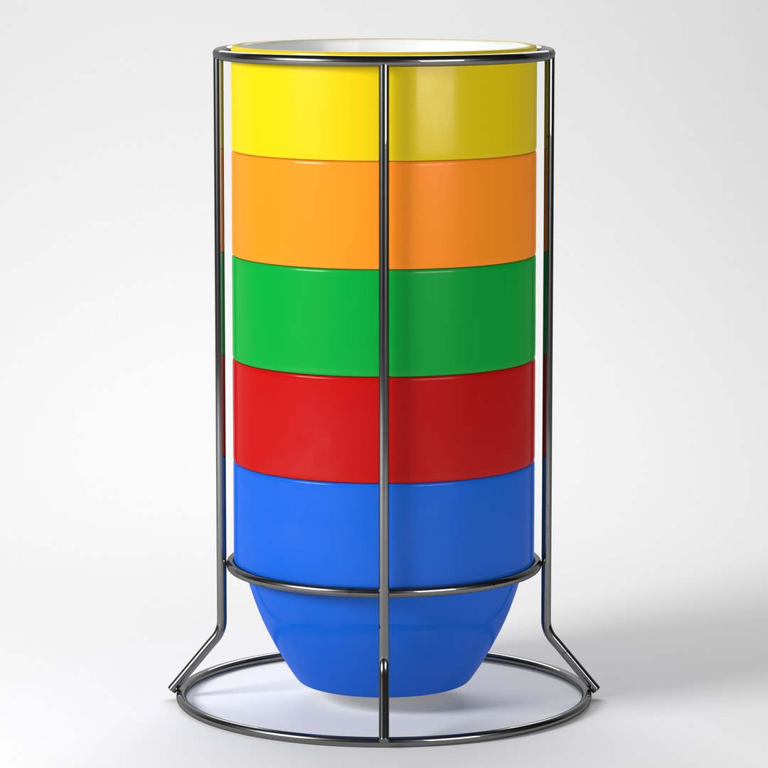 3D Set of cups model - TurboSquid 2139206