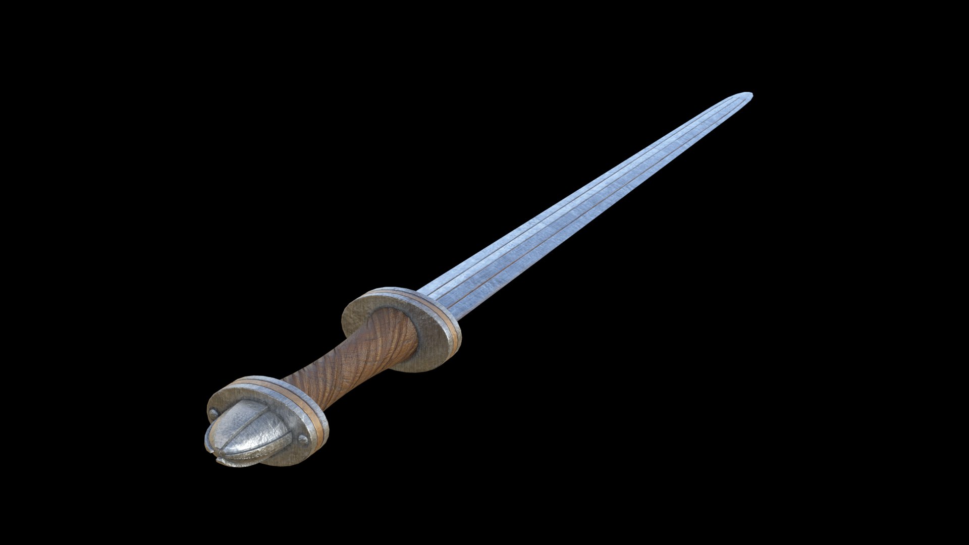 3D Roman Spatha model - TurboSquid 2146298