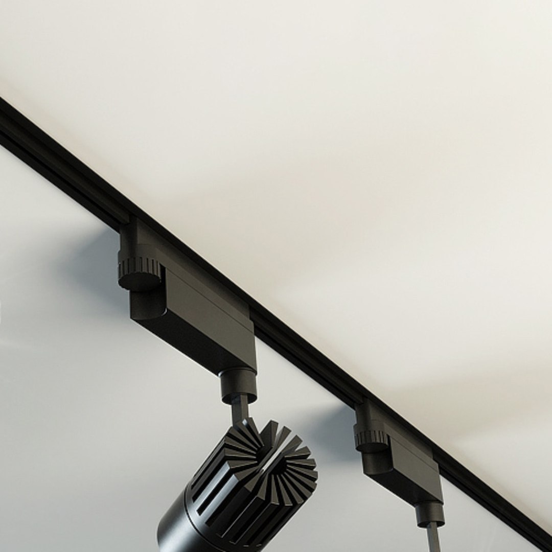 3D model Modern Track Spotlight Model - TurboSquid 2062209