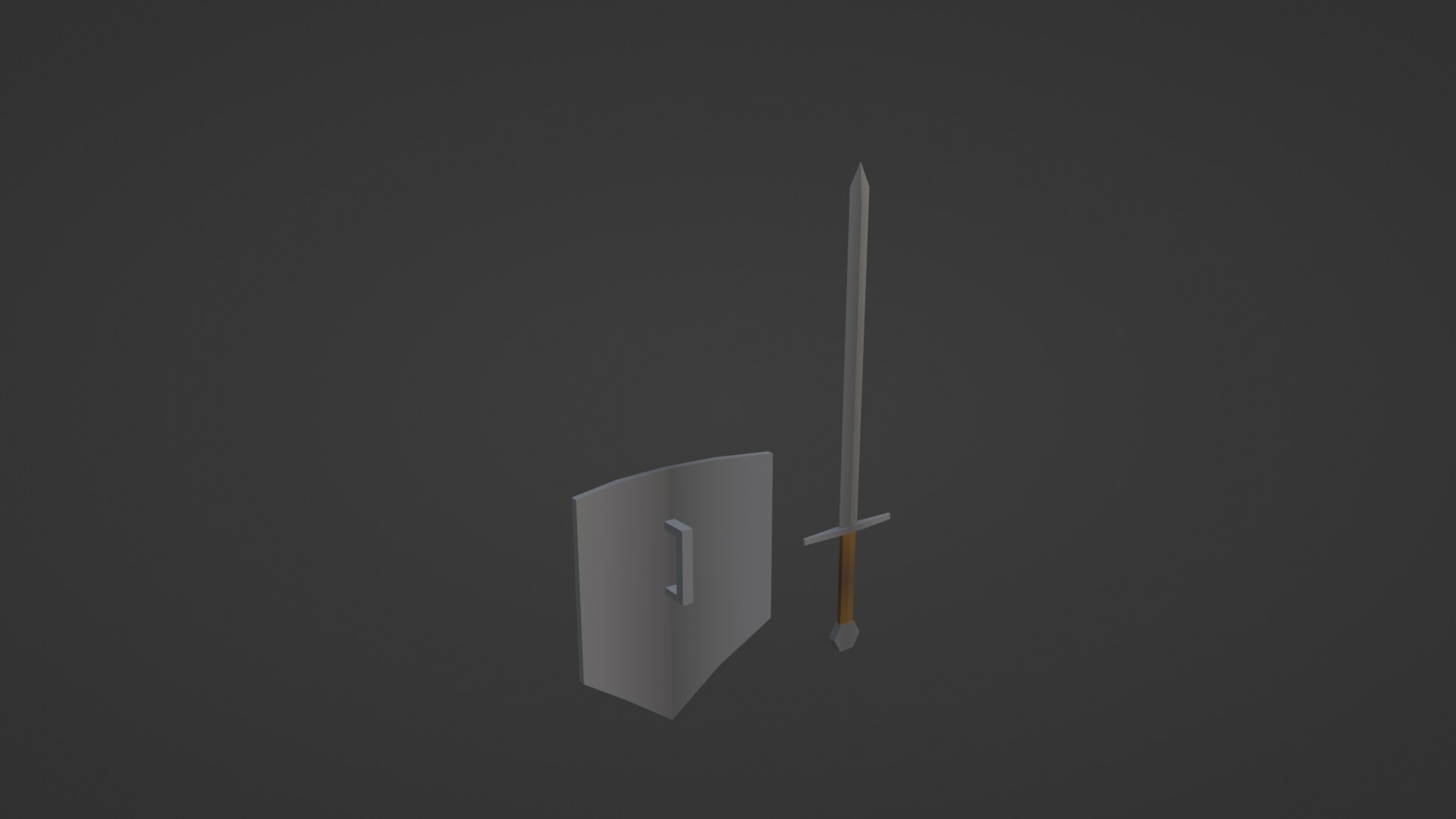Free Low Poly Sword And Shield 3D Model - TurboSquid 2289754