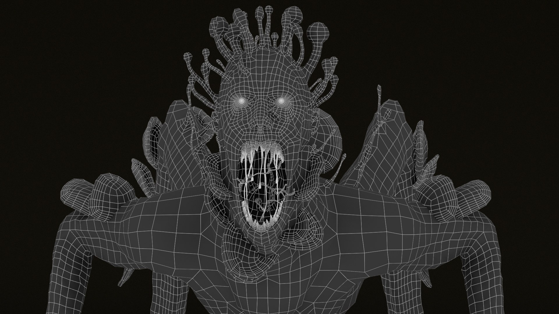 Zombie Fungus Monster Model - TurboSquid 2367447