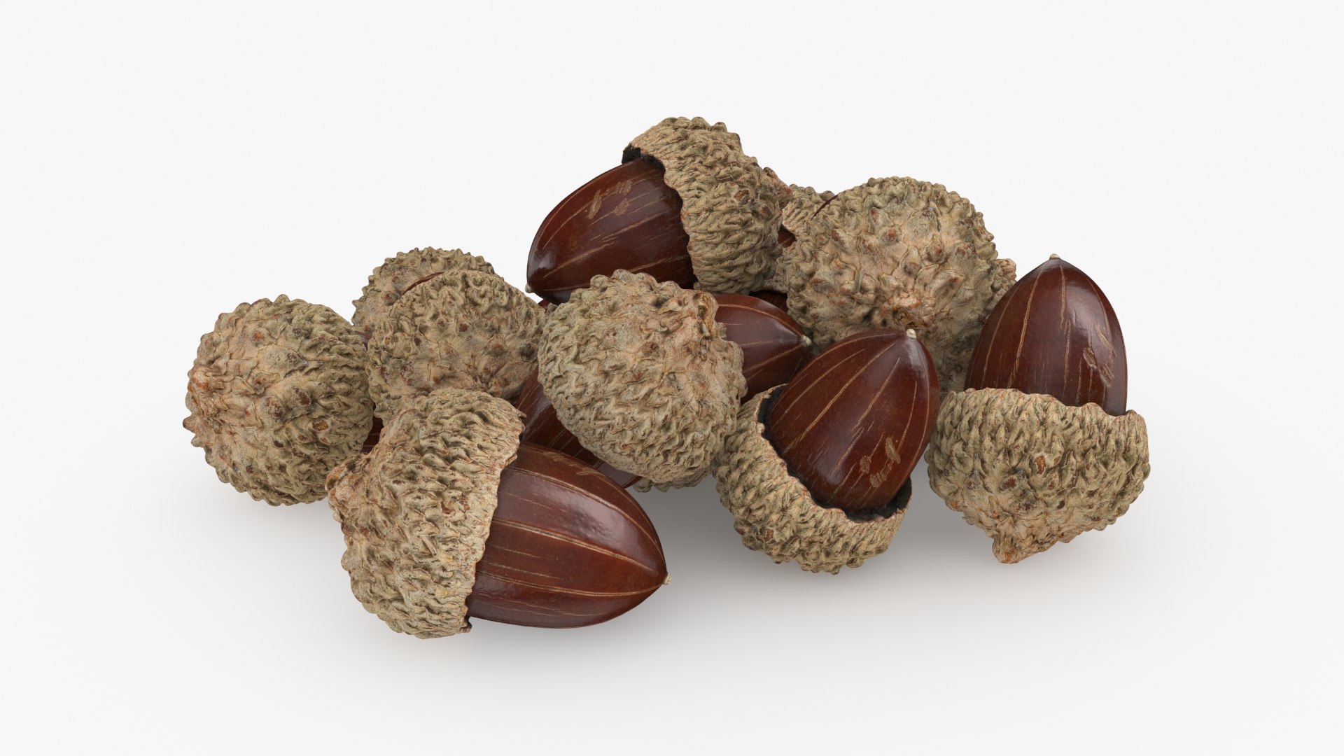 3D Acorn Pile Model - TurboSquid 2283544