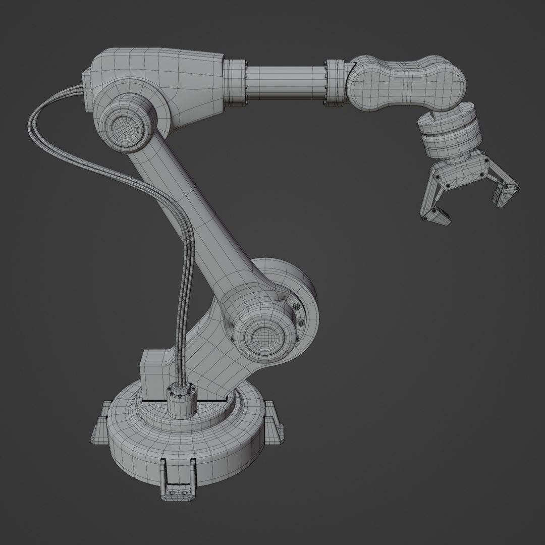 3D Model Industrial Robot Arm - TurboSquid 2052212