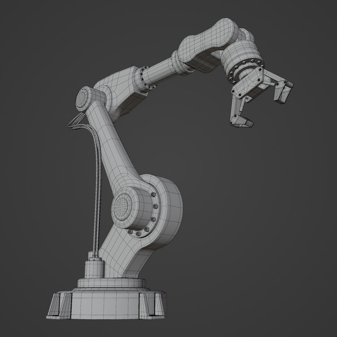 3D Model Industrial Robot Arm - TurboSquid 2052212