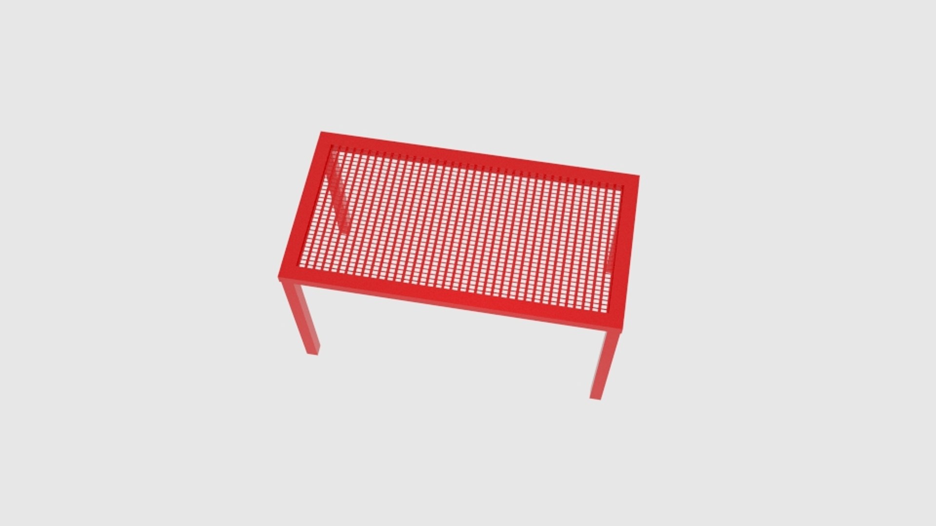 3D Model Wireframe Table - TurboSquid 1229971