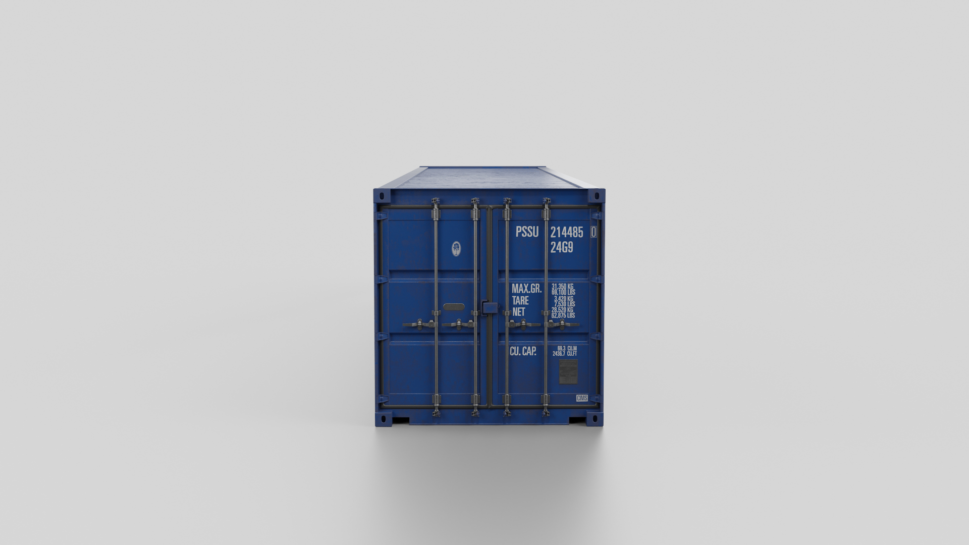 3D Shipping Cargo Container PBR - TurboSquid 2326969