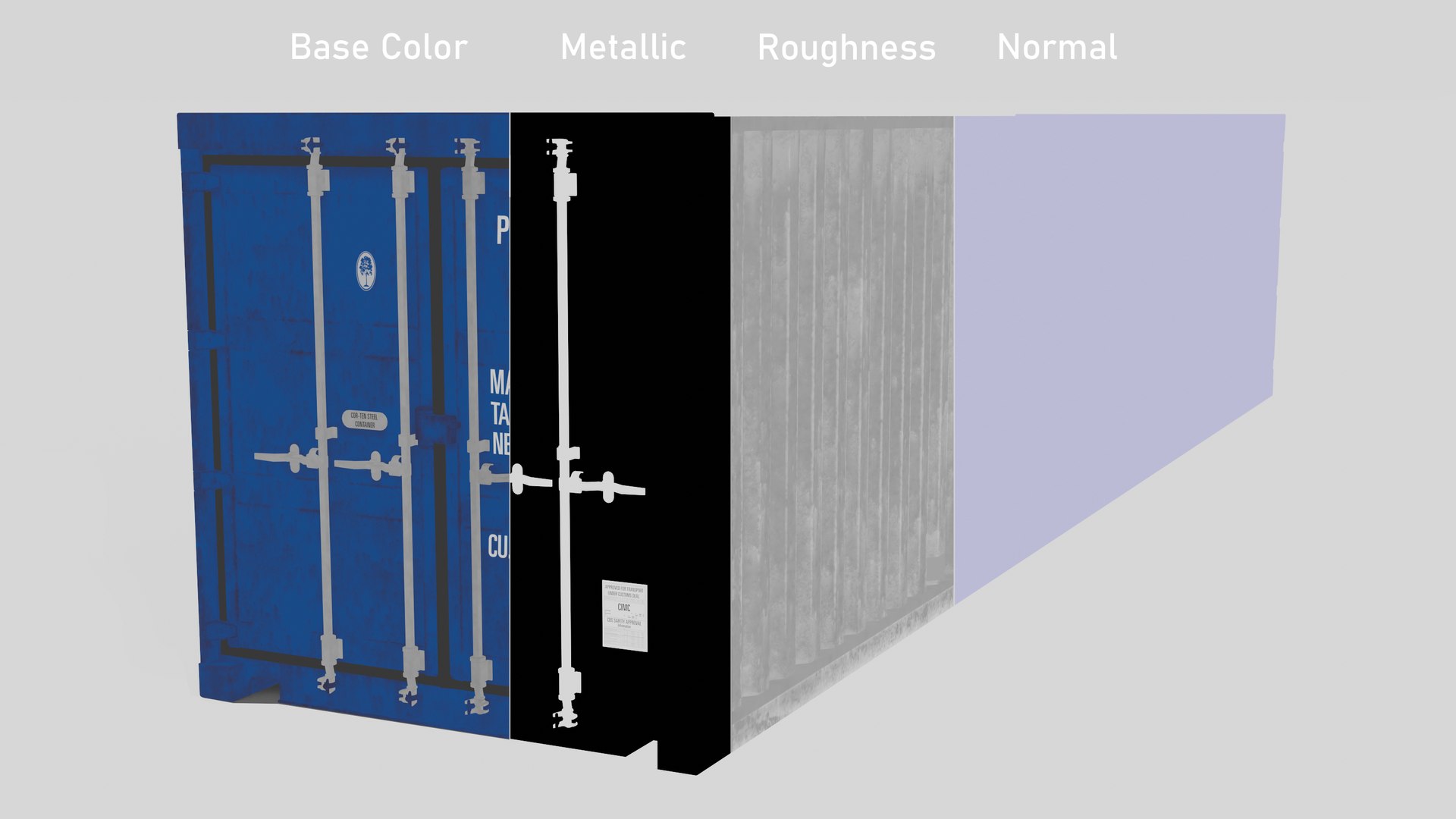 3D Shipping Cargo Container PBR - TurboSquid 2326969