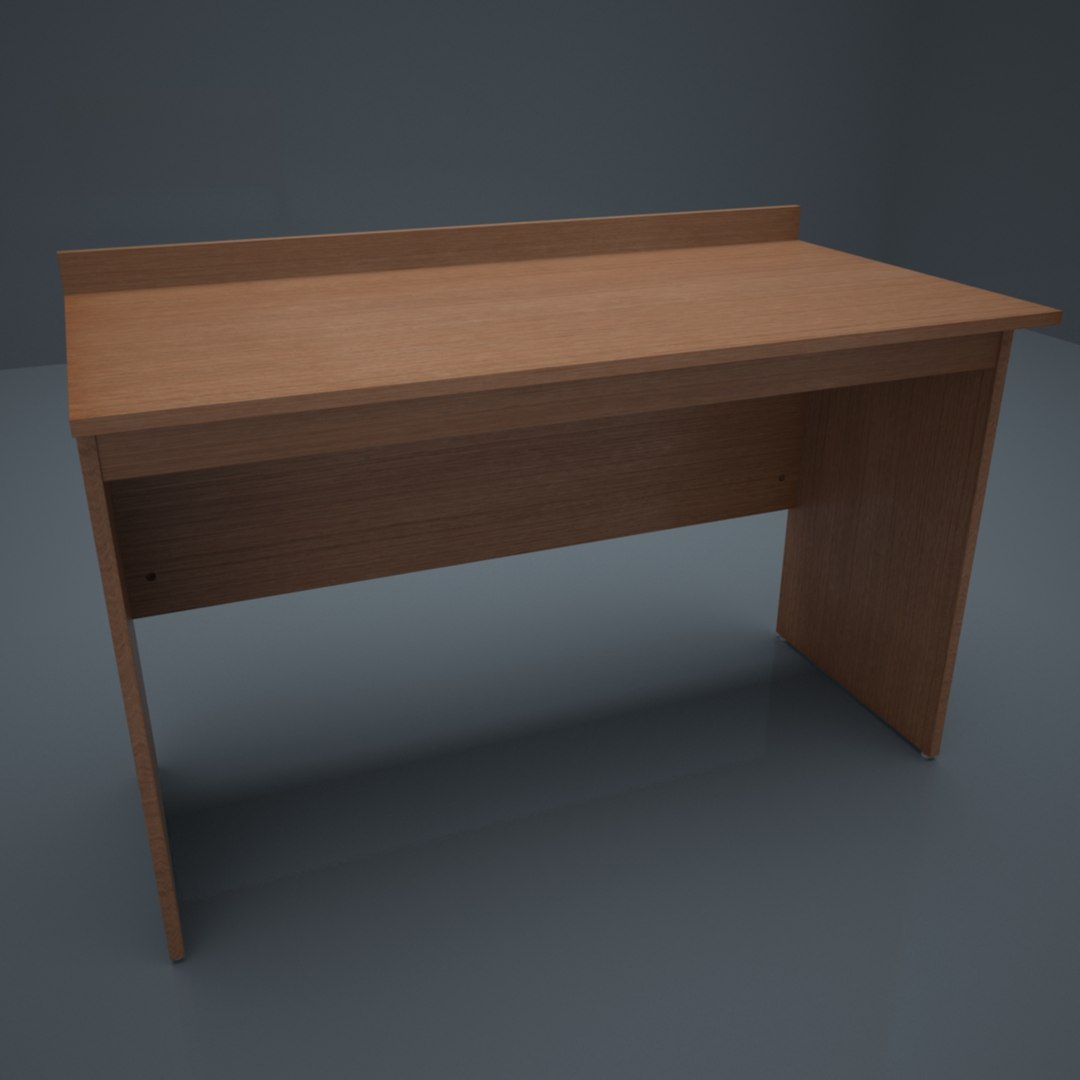 3d model desk table
