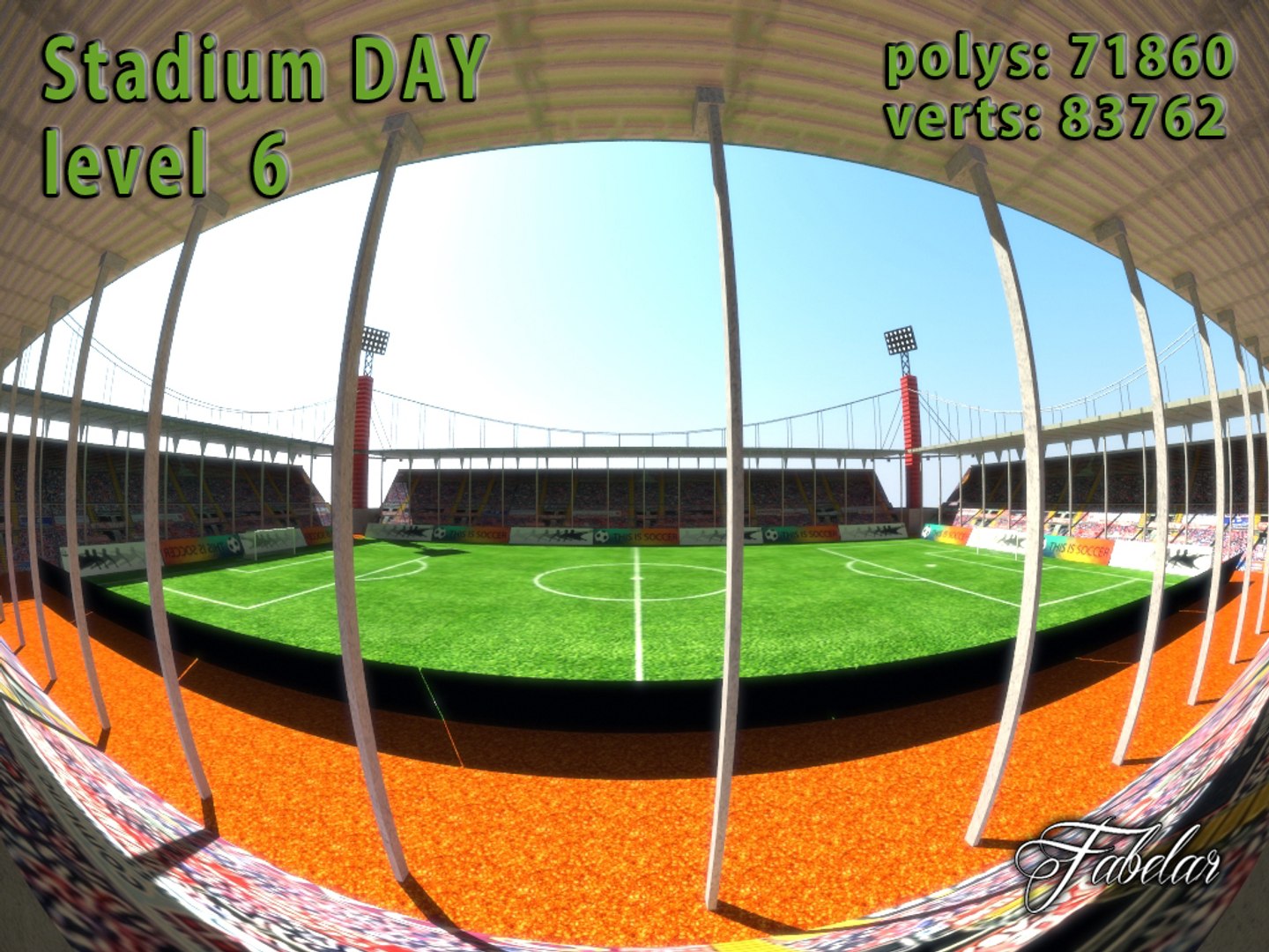 Stadium Level 6 3d Model