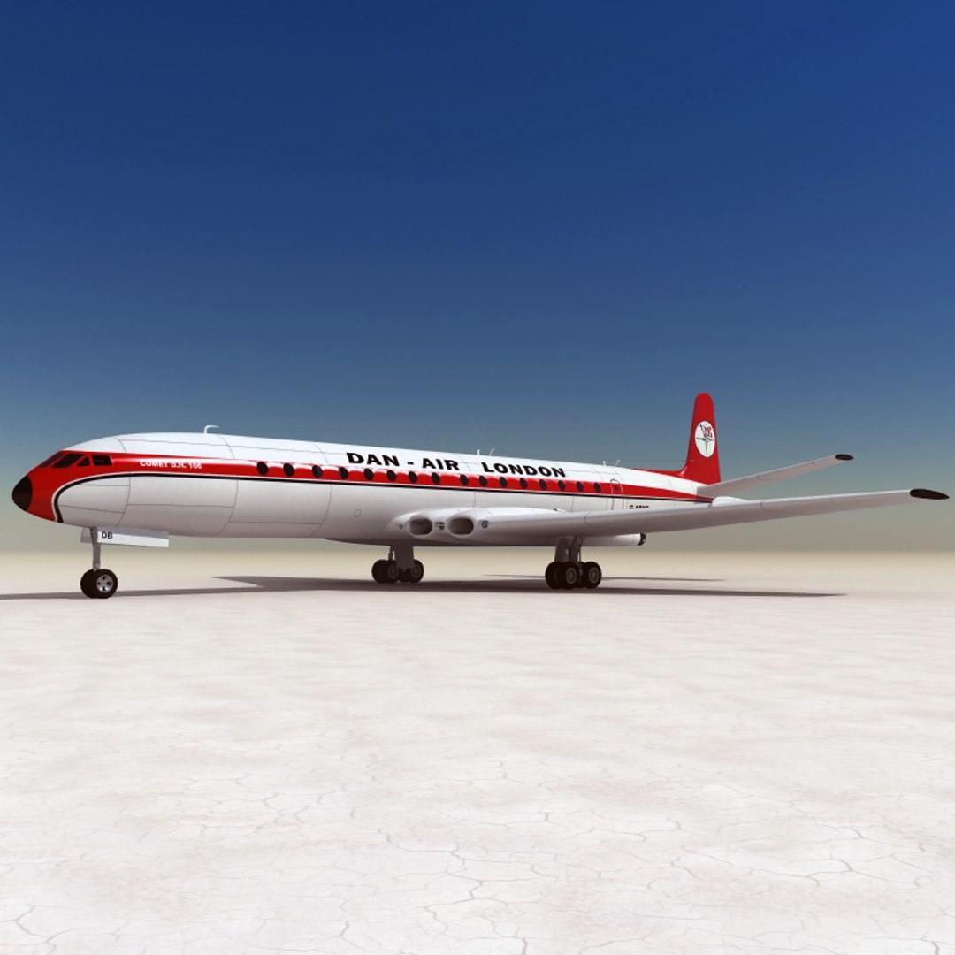 Havilland Comet 3d Model