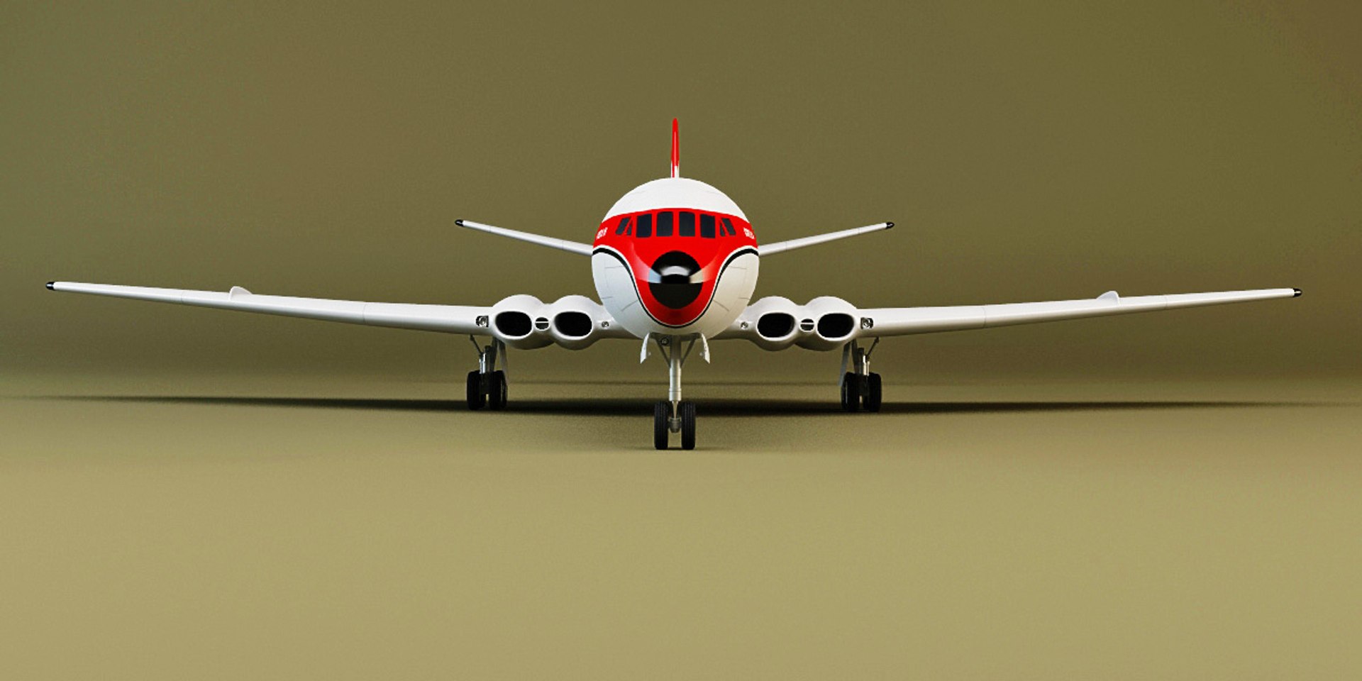 Havilland Comet 3d Model