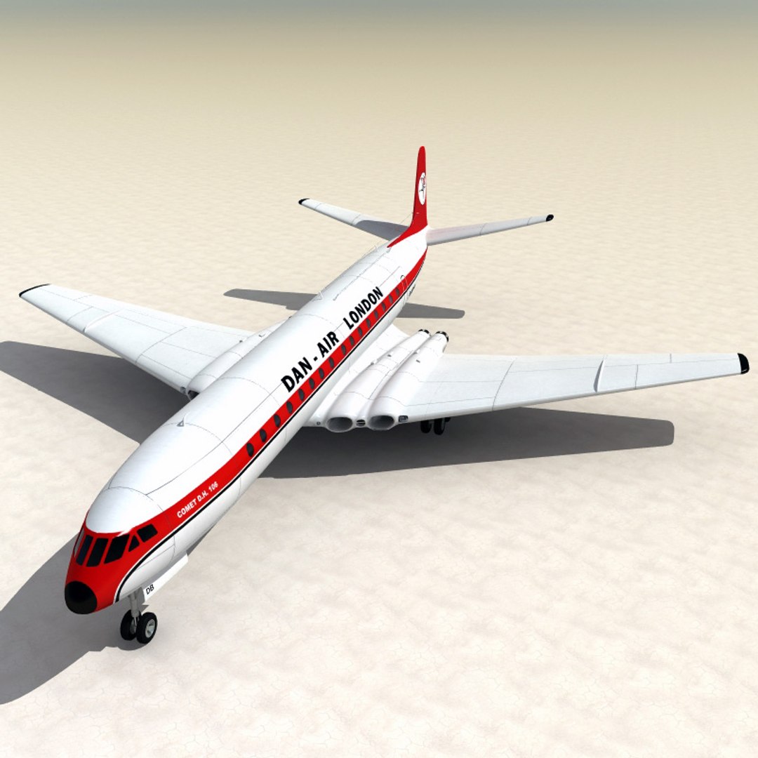 Havilland Comet 3d Model