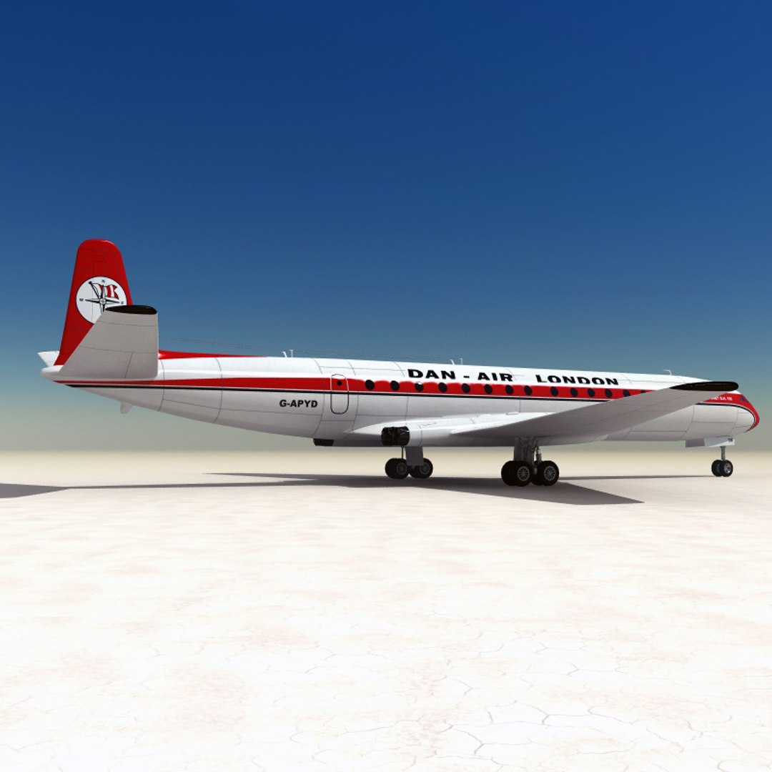 Havilland Comet 3d Model