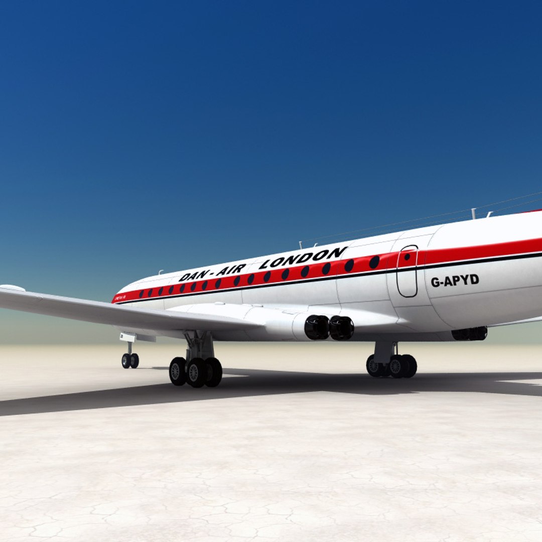 Havilland Comet 3d Model