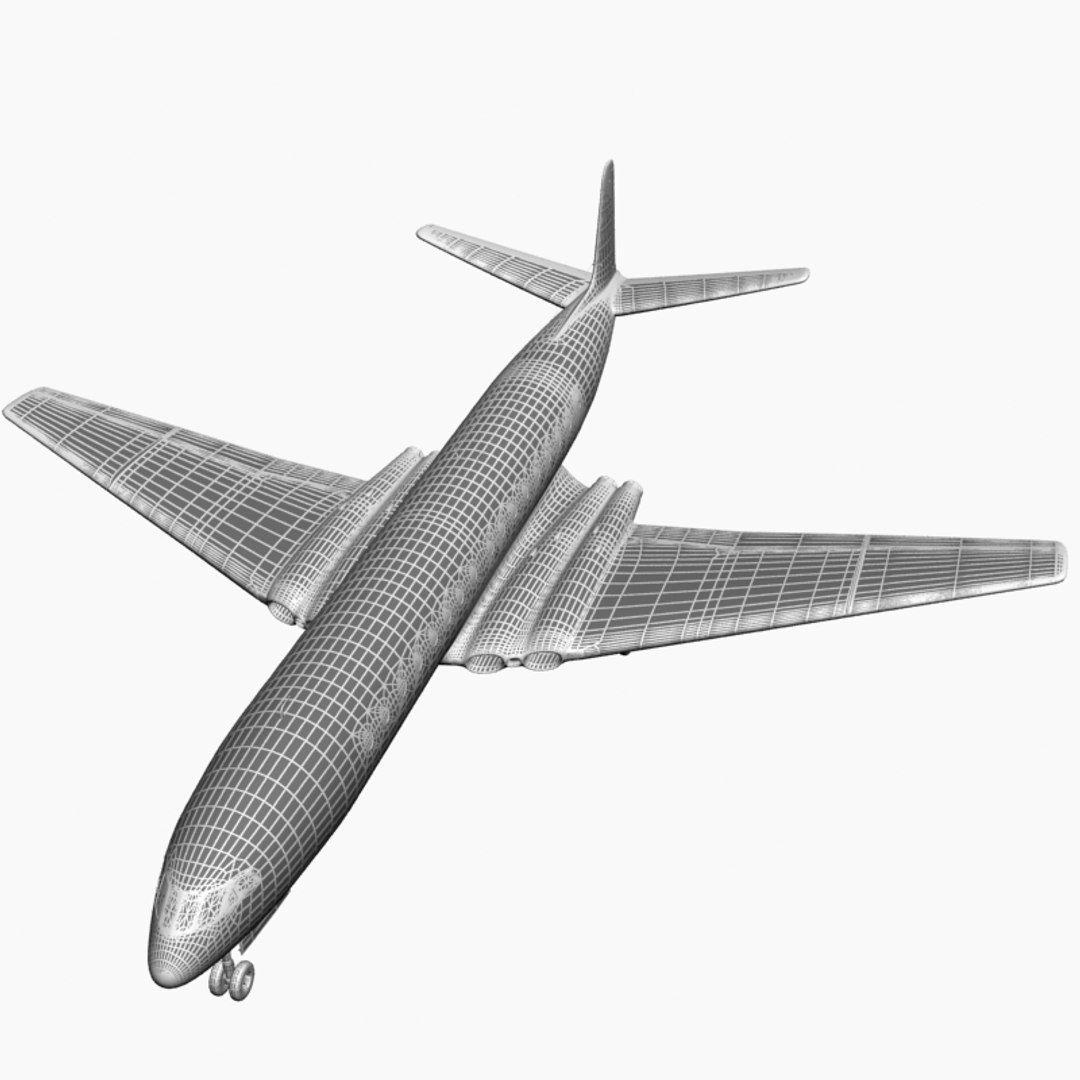 Havilland Comet 3d Model