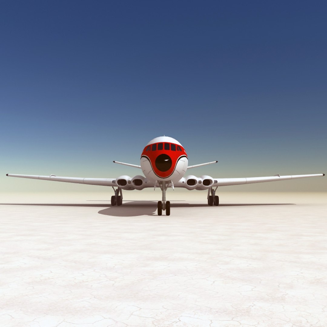 Havilland Comet 3d Model