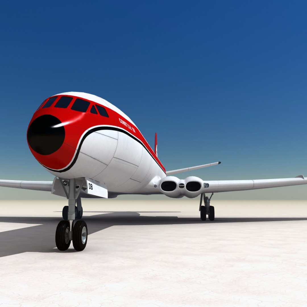 Havilland Comet 3d Model