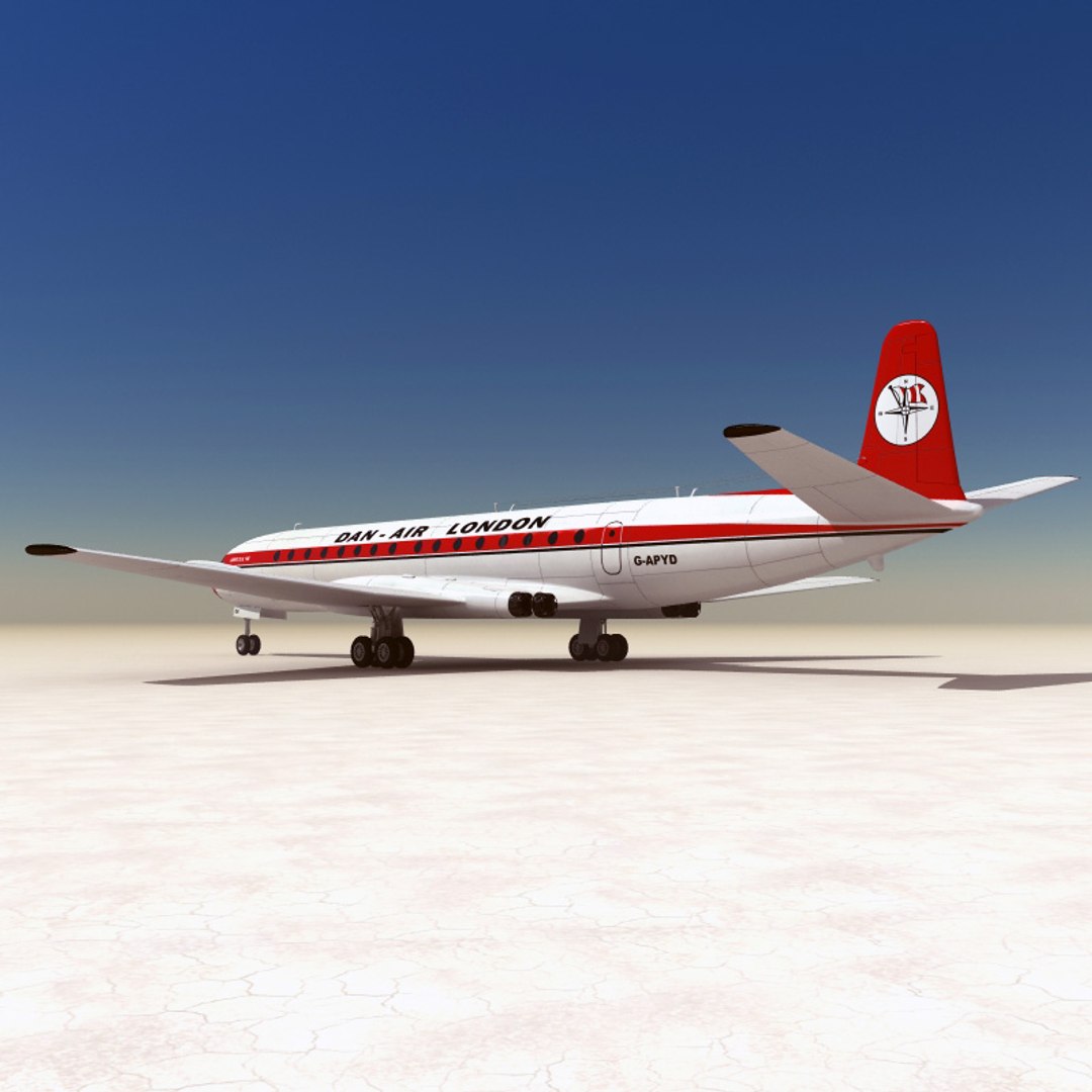 Havilland Comet 3d Model