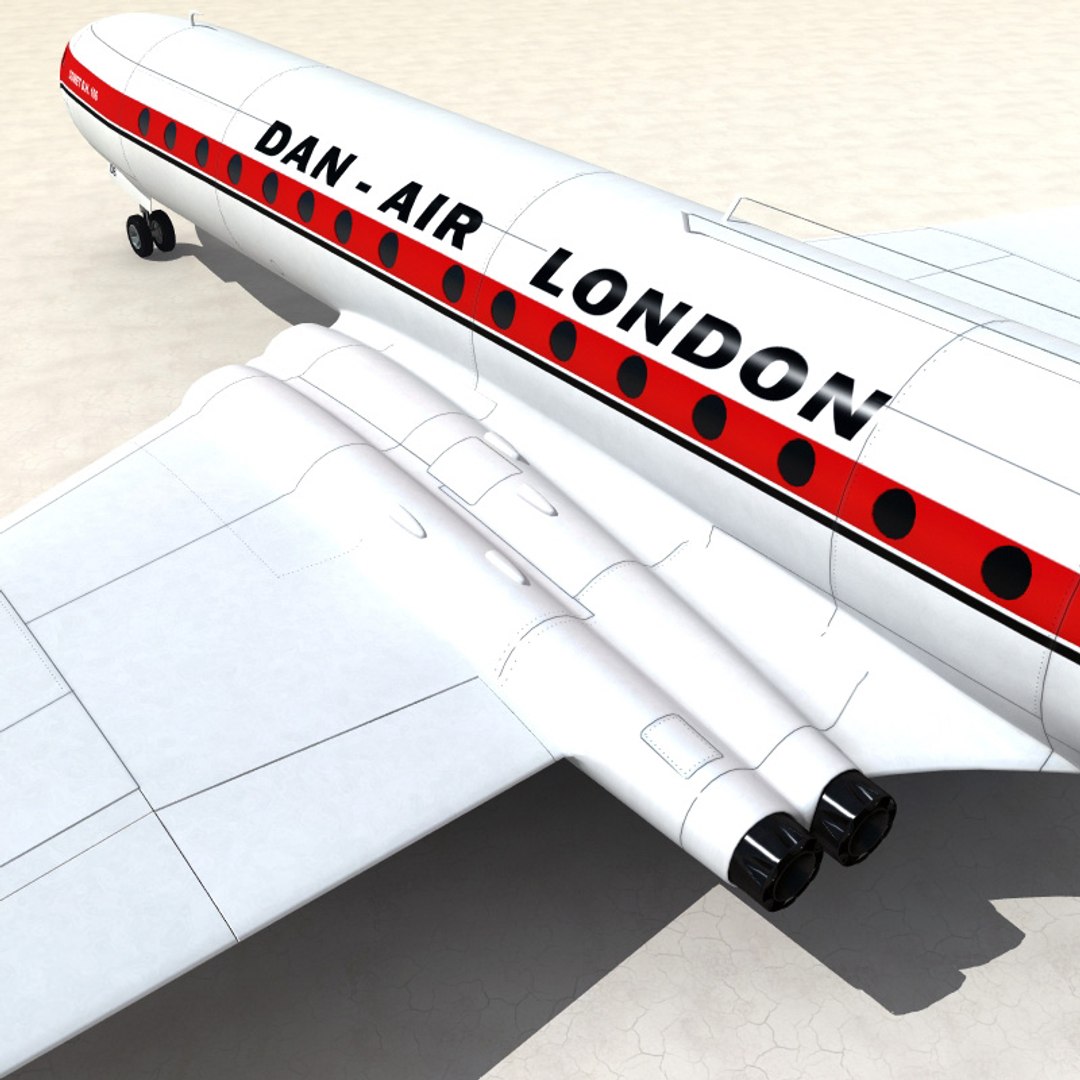 Havilland Comet 3d Model