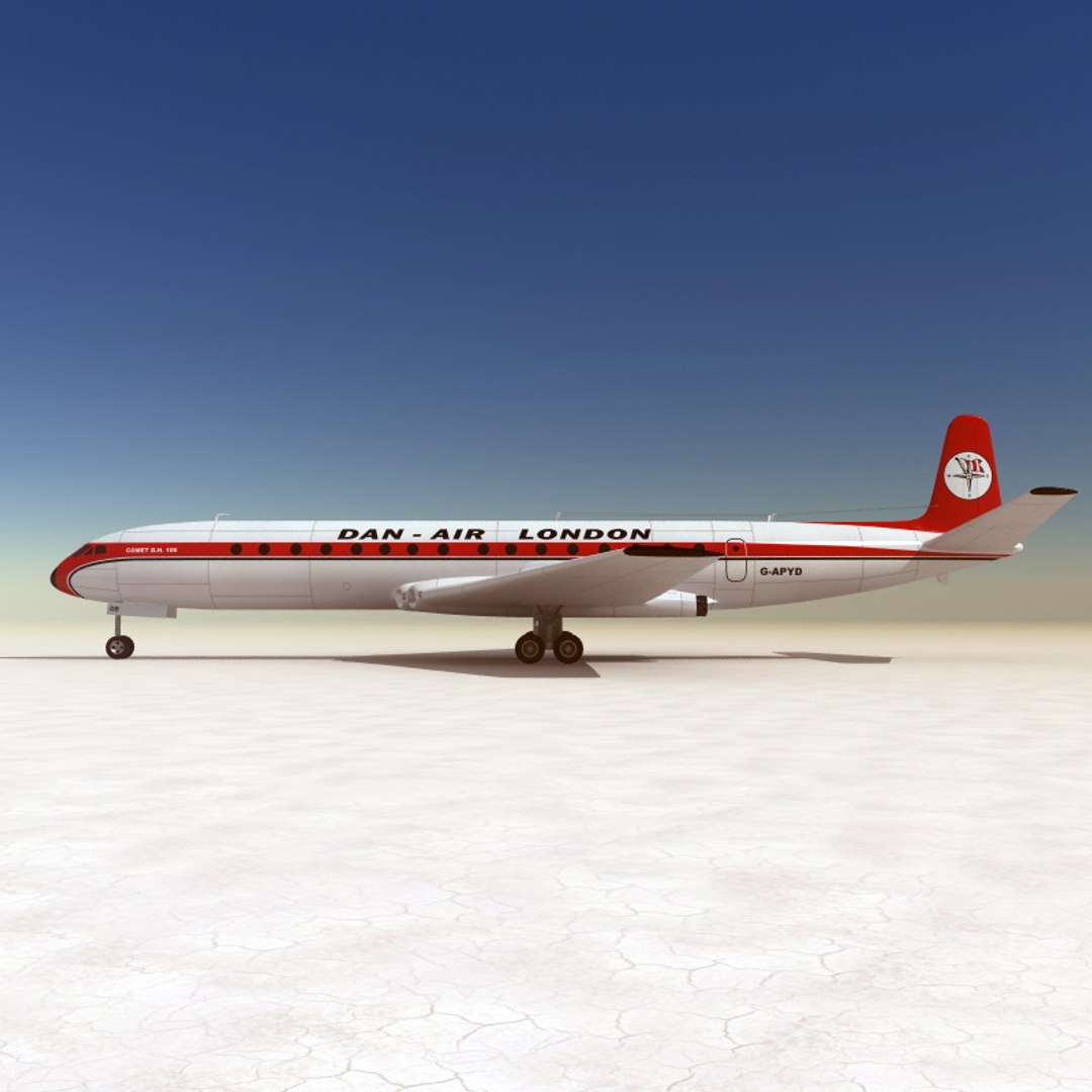 Havilland Comet 3d Model