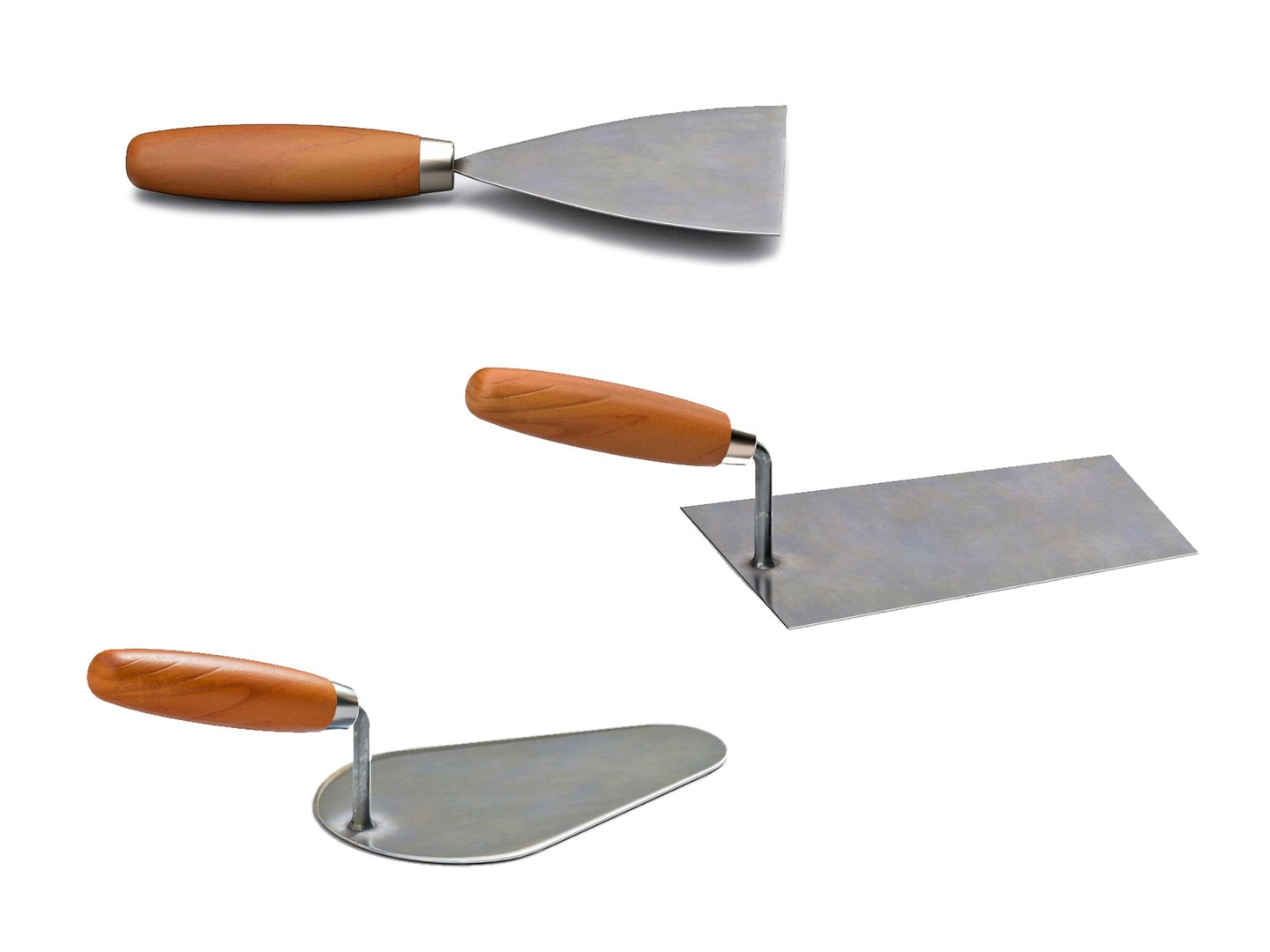 Construction Tools Trowel Model - TurboSquid 1598640