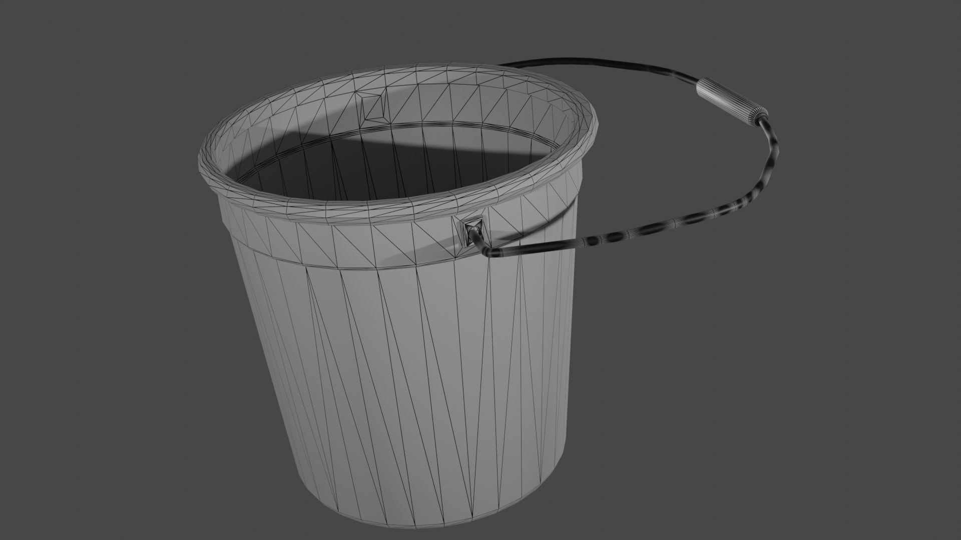 Plastic Bucket 3D - TurboSquid 2106693