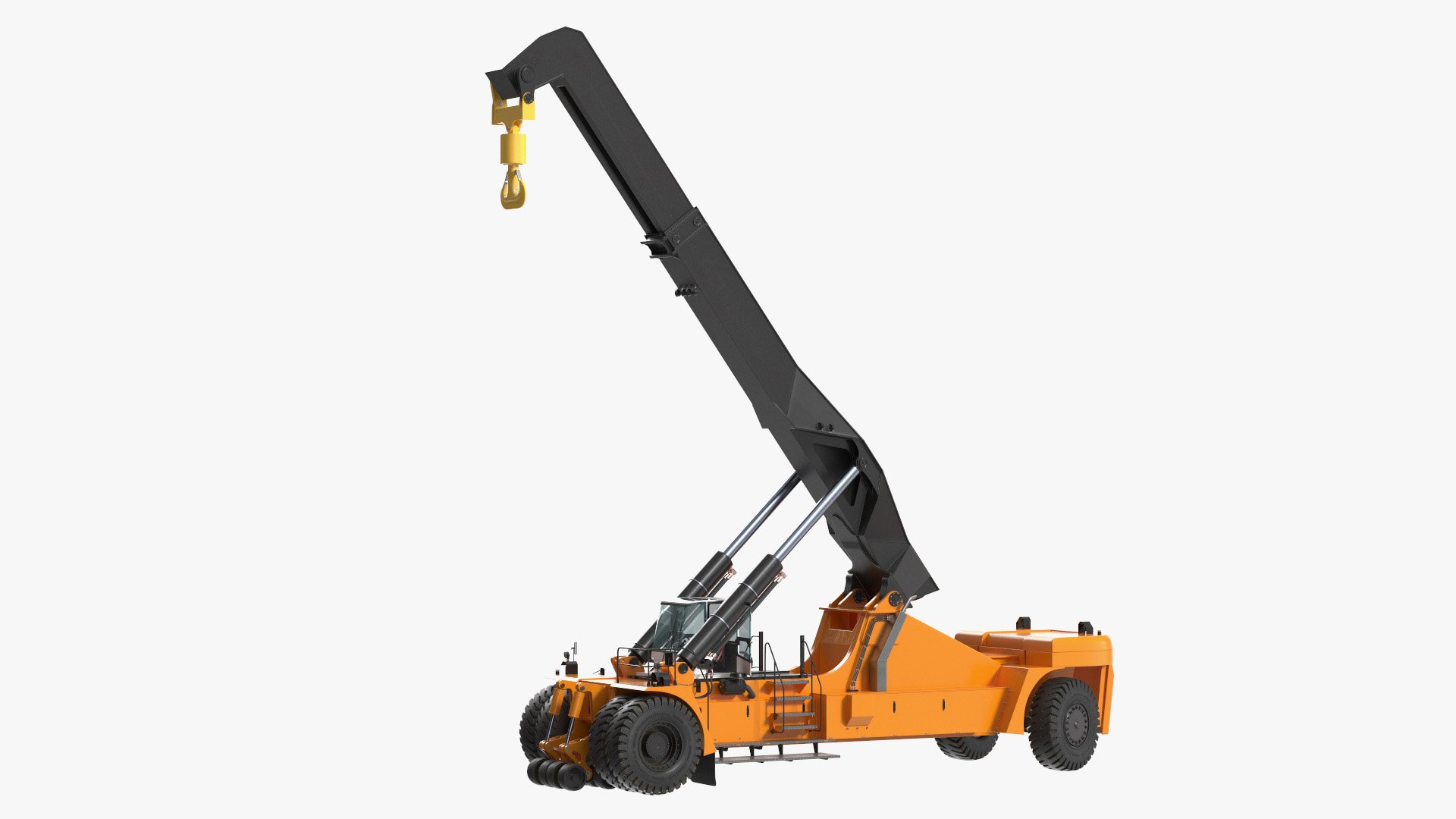 Reachstacker Container Loader Rigged 3D Model - TurboSquid 2296451