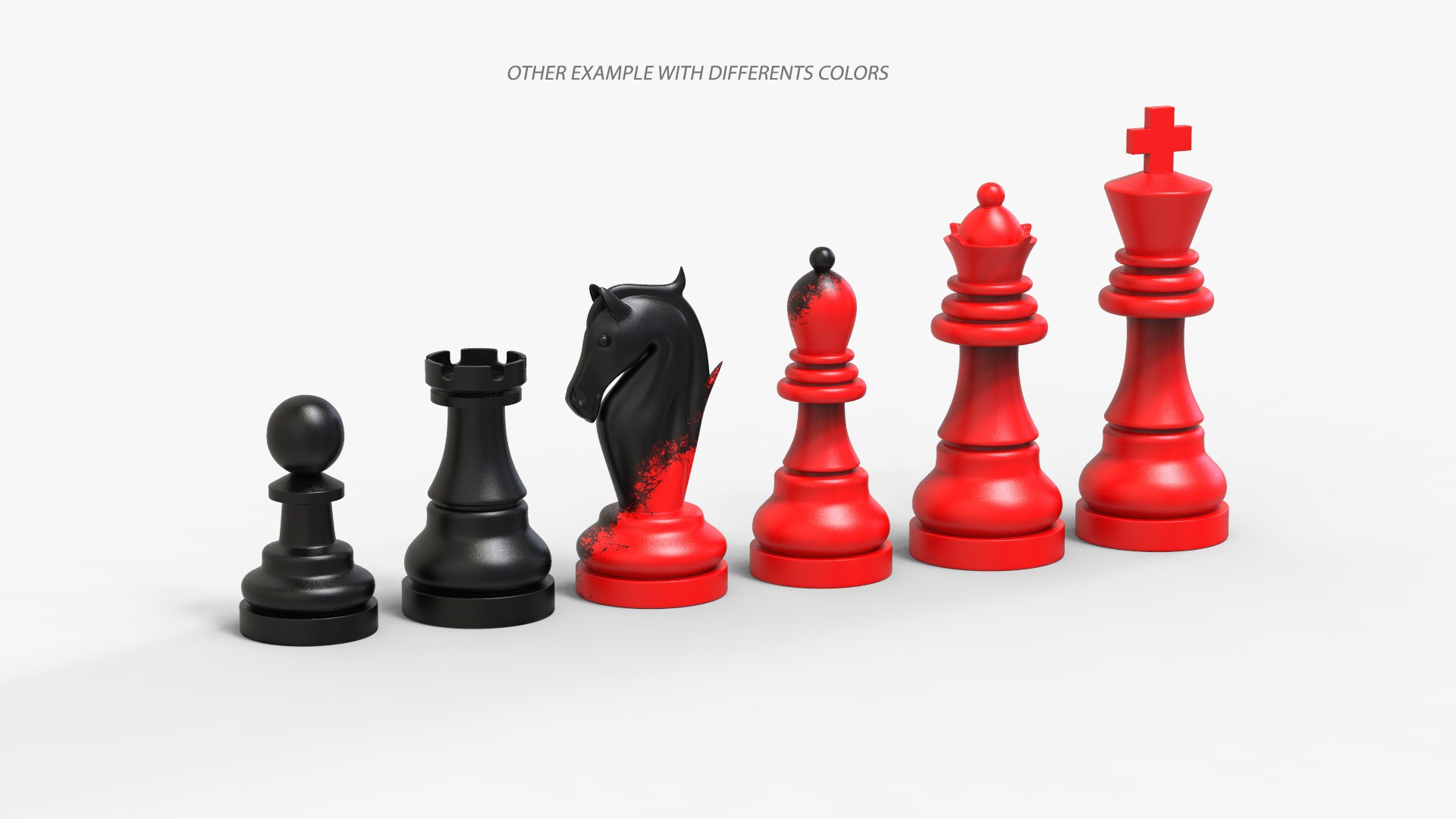 3D Chess Pawns Collection - TurboSquid 1914415