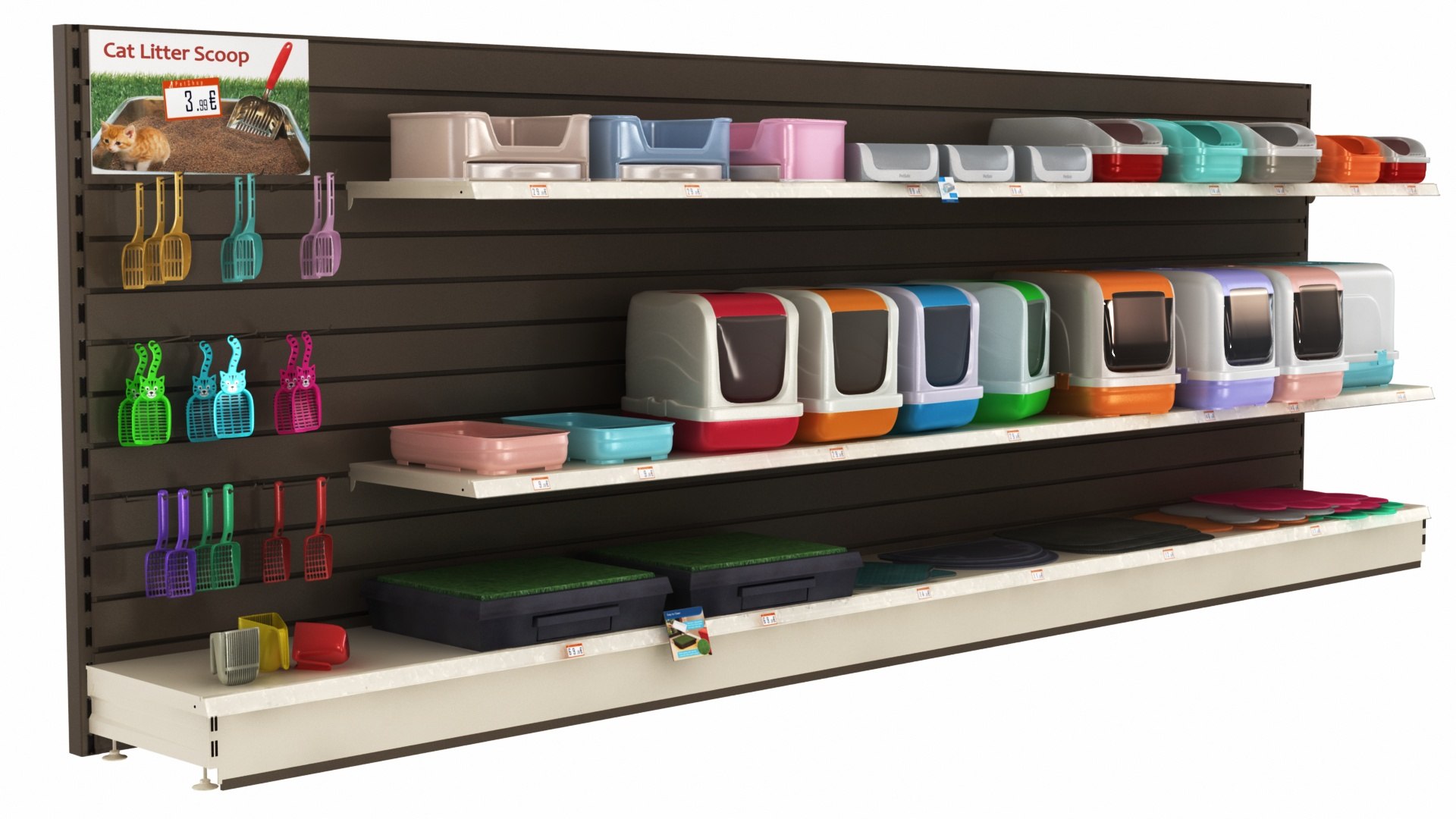 PetShop - Litter Objects And Poo Bags Collection 3D Model - TurboSquid ...