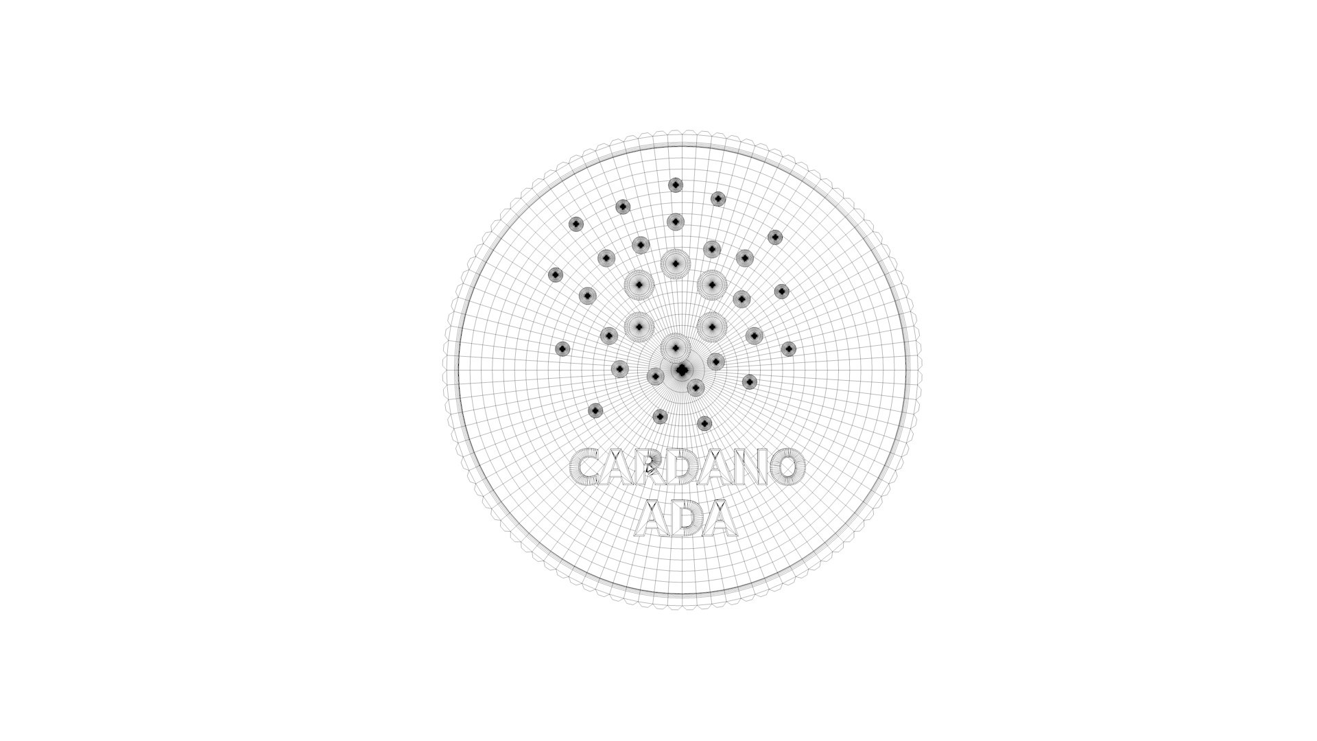 3D Cardano Ada Crypto - TurboSquid 1722025