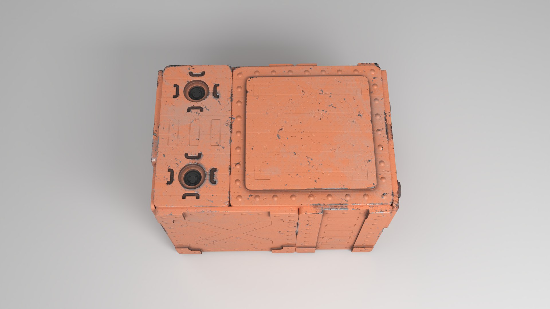 3D Sci-Fi Metal Box - TurboSquid 2306913