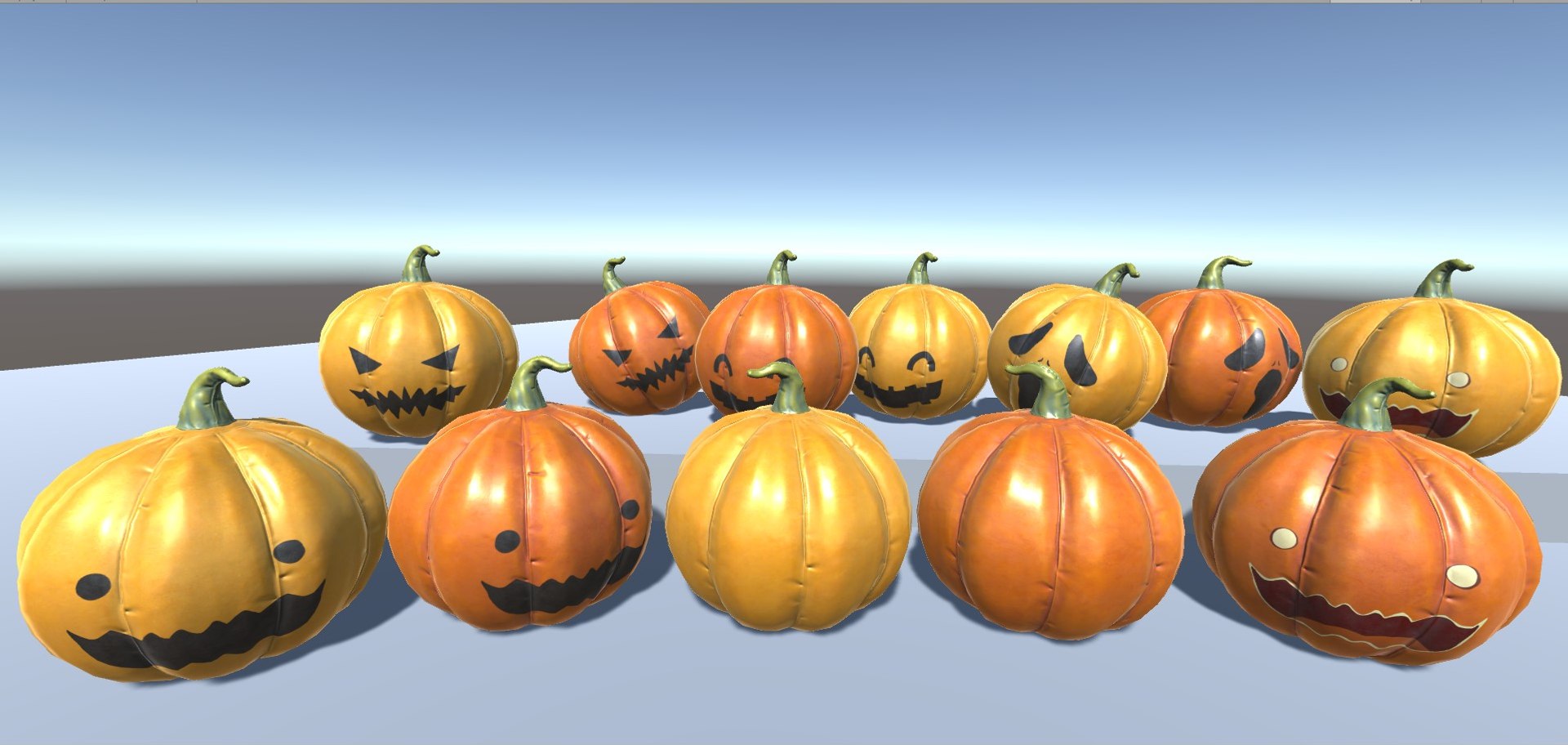 PBR Inflatable Pumpkin With 4LODs Low-poly 3D Model Model - TurboSquid ...