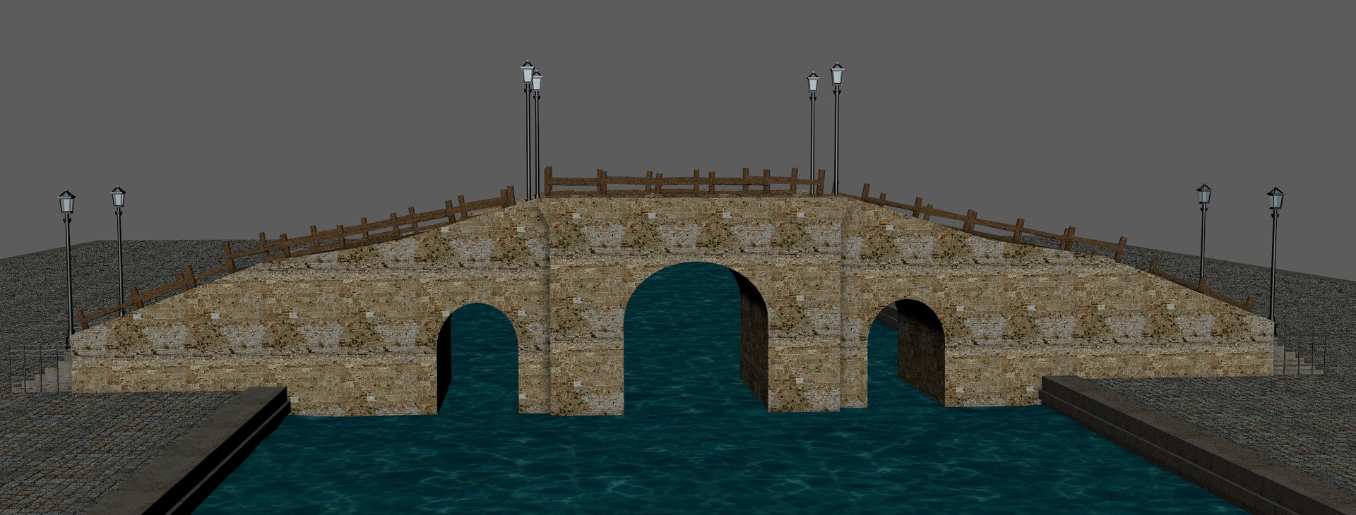 Bridge Structure 3D - TurboSquid 1262993
