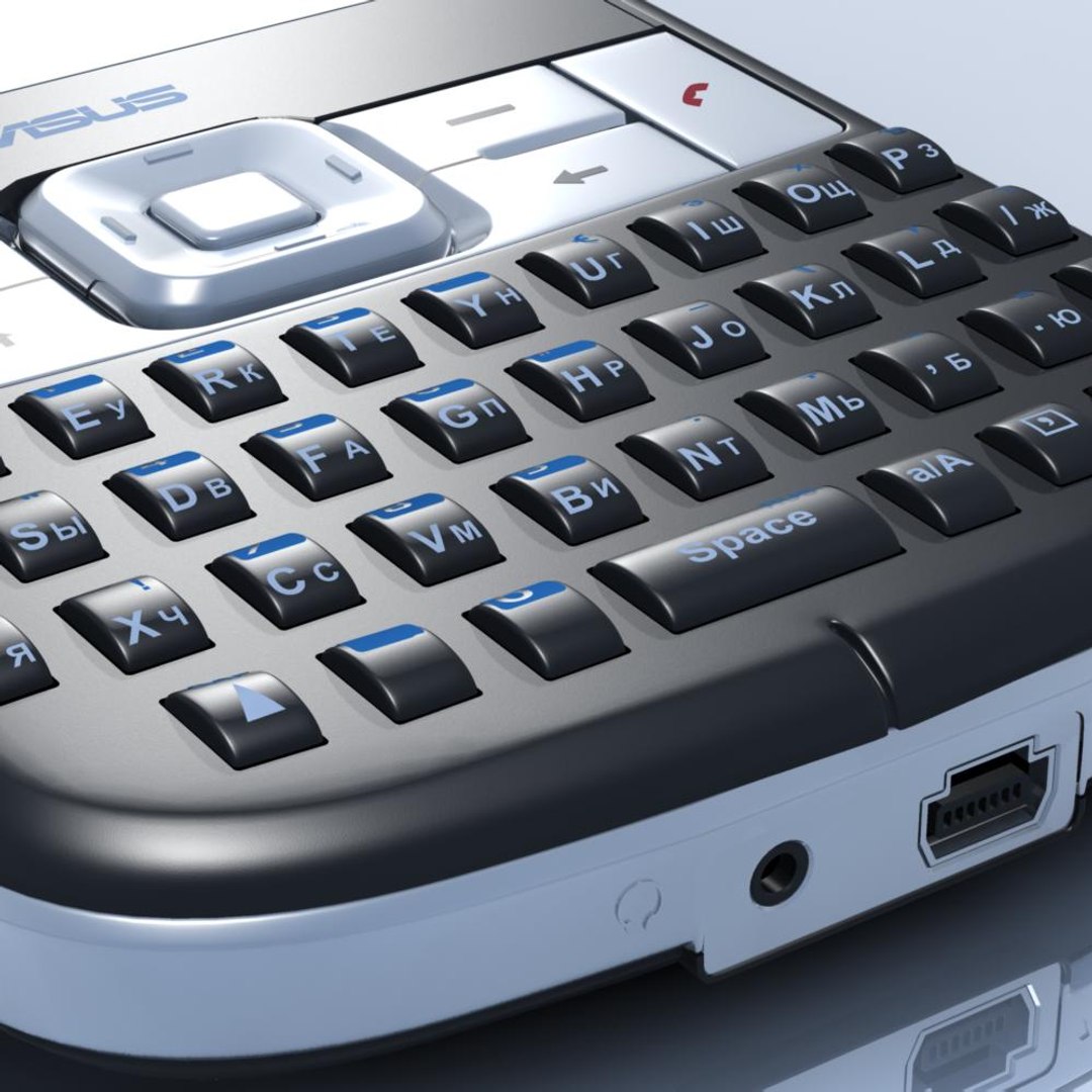 Cell Phone Asus 3d Model