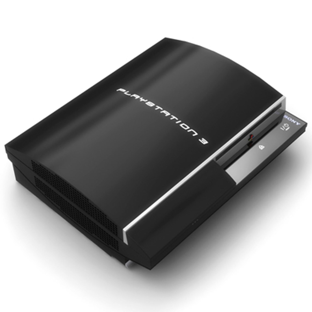 Playstation 3 - Ps3 3d Model