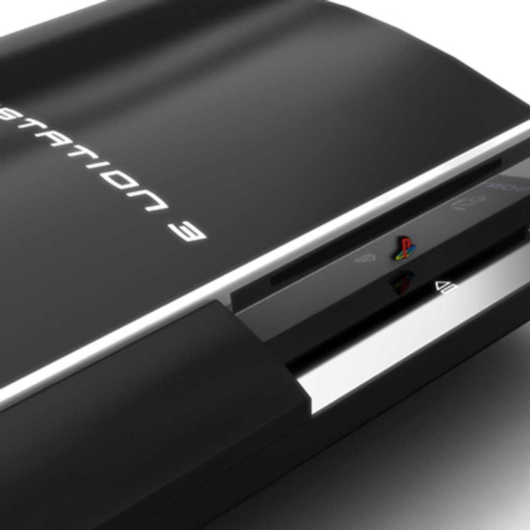 Playstation 3 - Ps3 3d Model