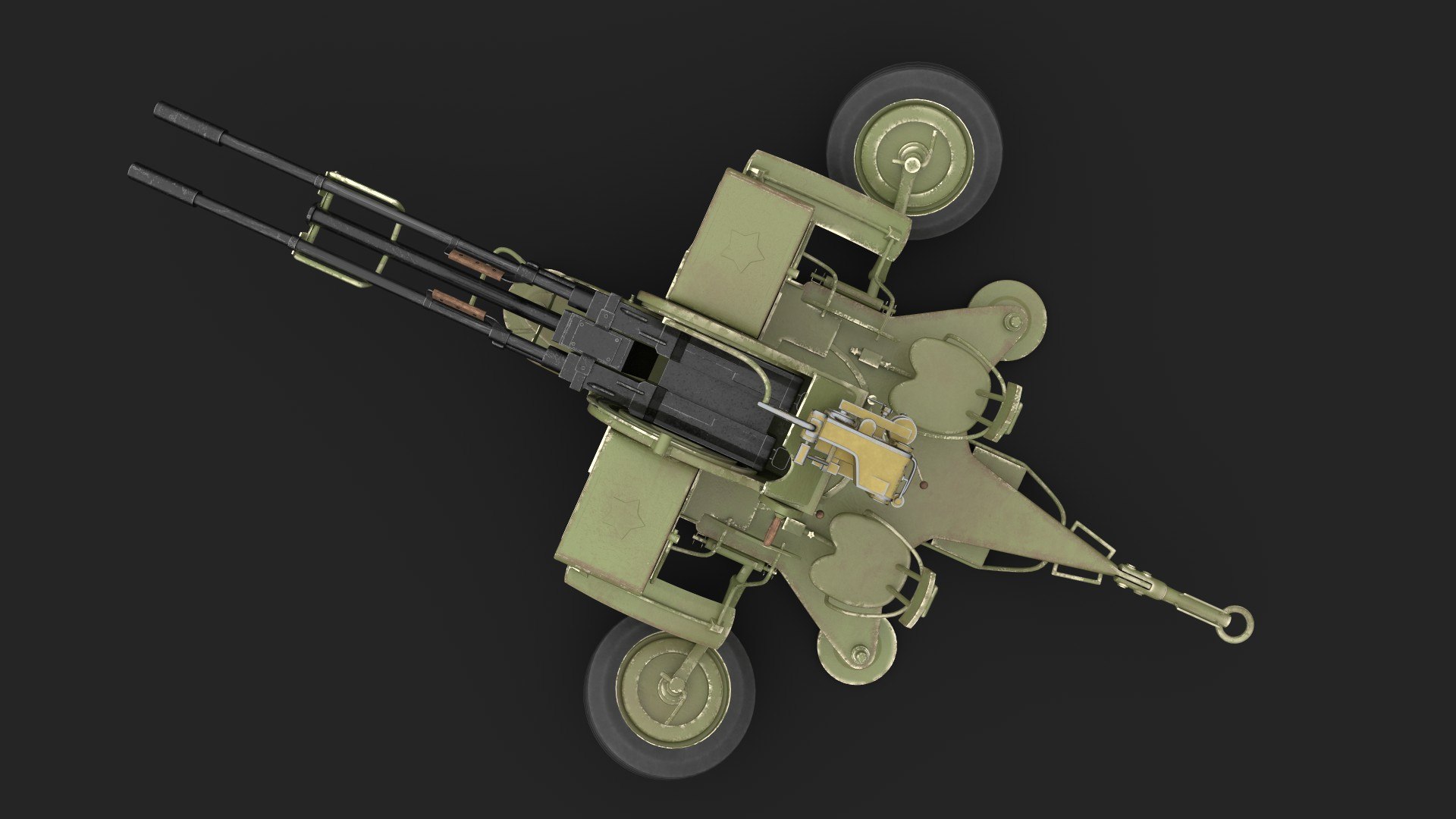 3D ZU-23 - TurboSquid 1808651