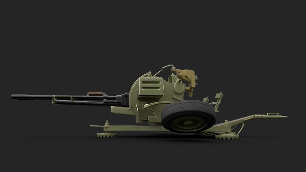 3D ZU-23 - TurboSquid 1808651