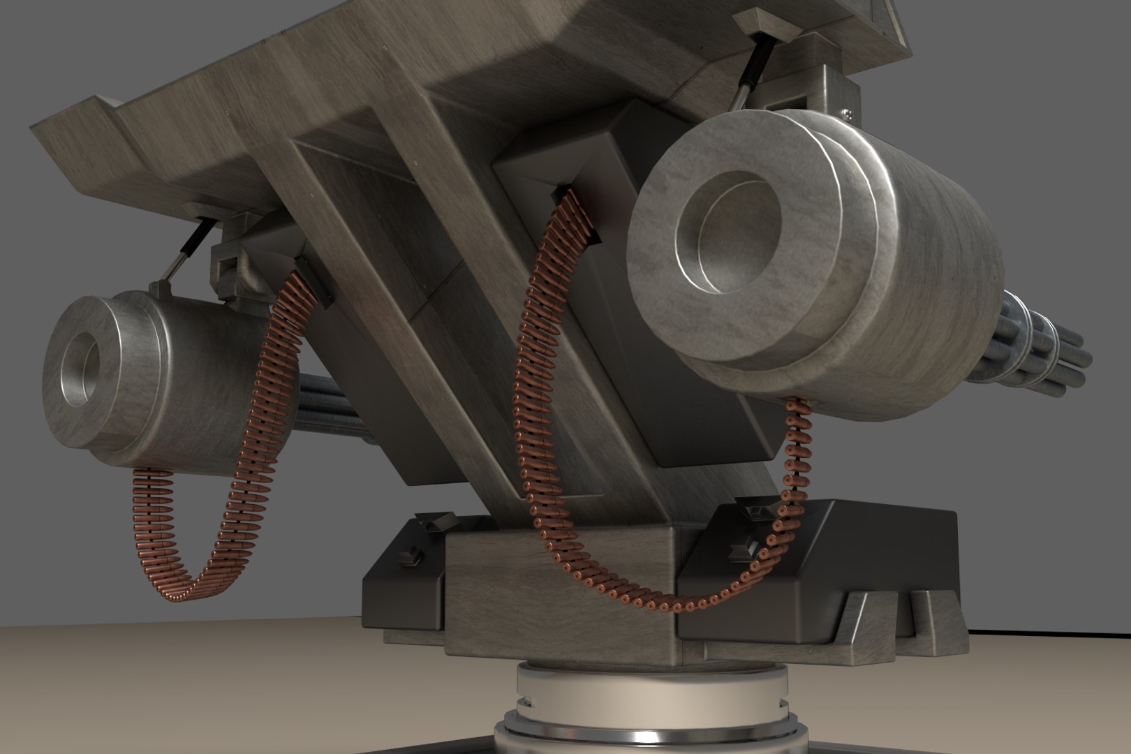 3d Turret Model