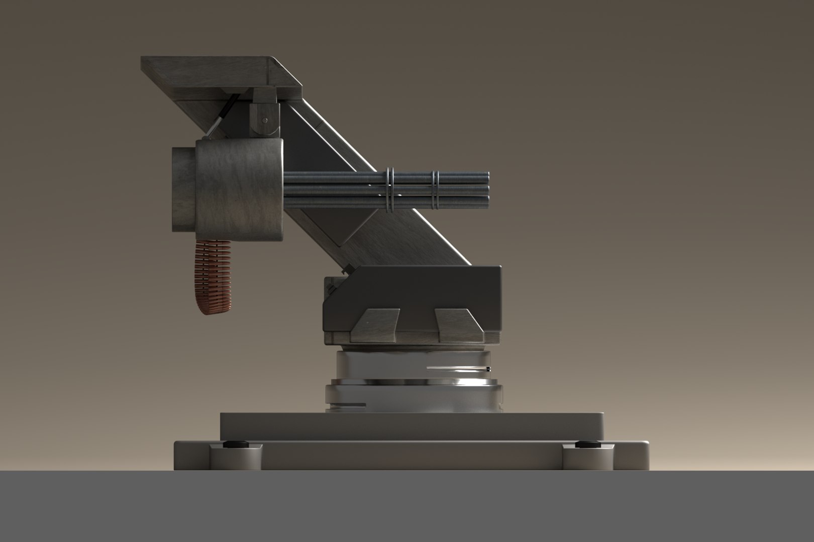 3d Turret Model