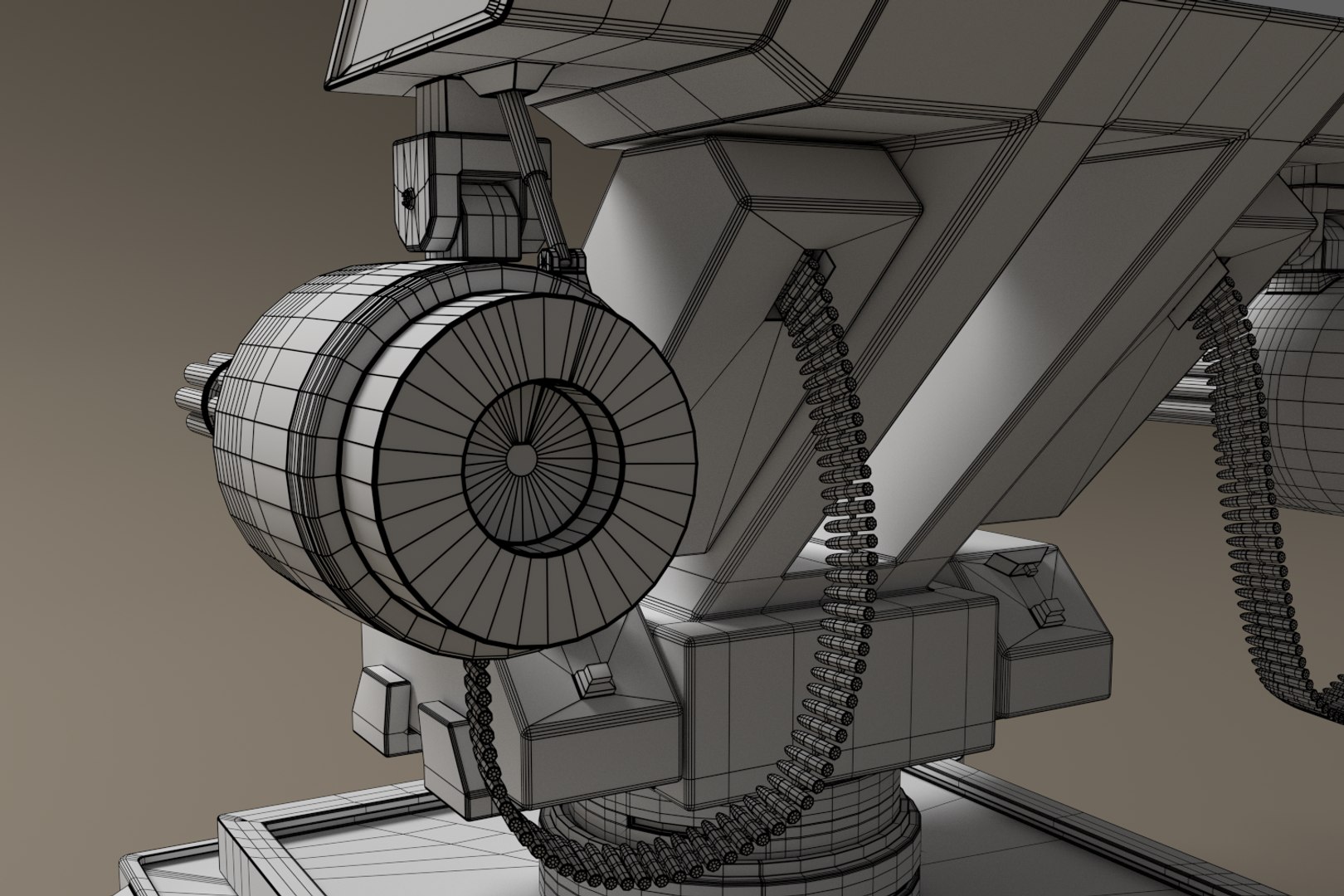 3d Turret Model