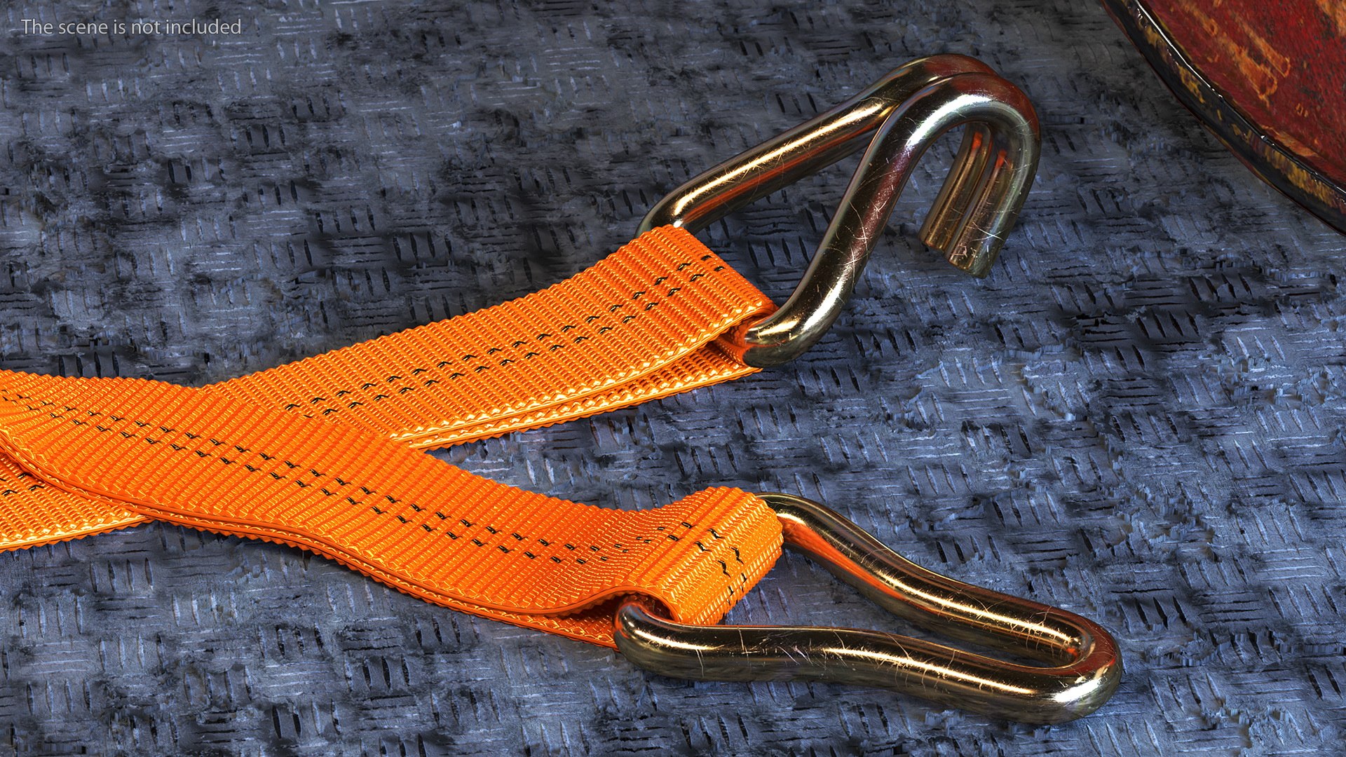 3D Heavy Duty Ratchet Strap model - TurboSquid 1777322