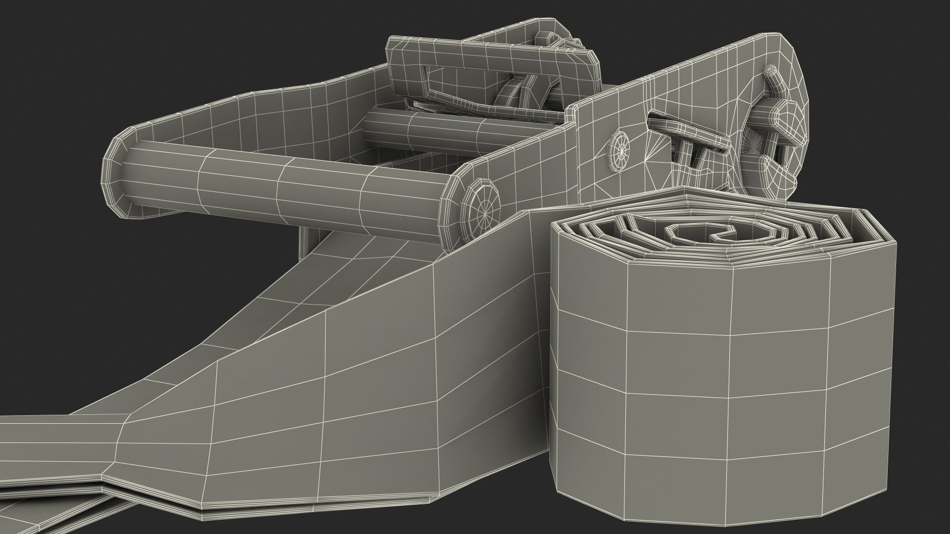 3D Heavy Duty Ratchet Strap model - TurboSquid 1777322