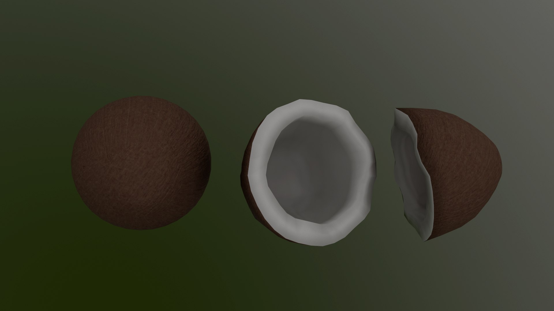 Coconut Coco 3D - TurboSquid 1376032