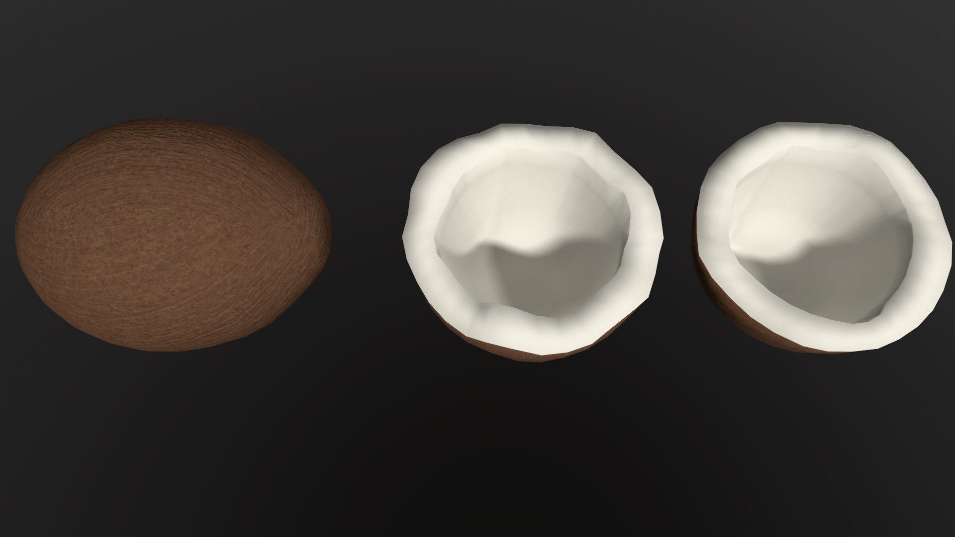 Coconut Coco 3D - TurboSquid 1376032