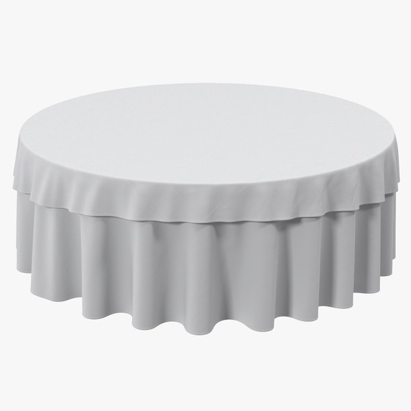3dsmax square tablecloth